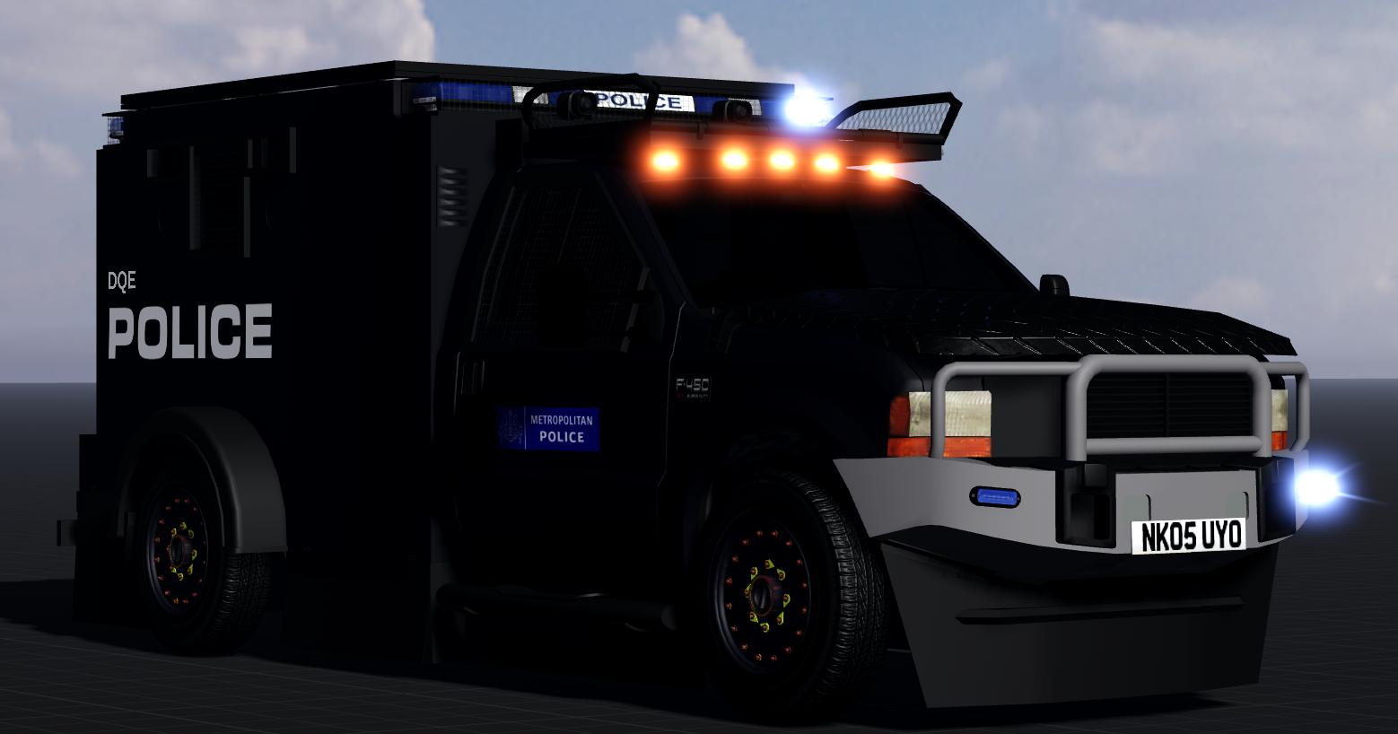 2005 Ford F450 Jankel Guardian (Metropoliatan Police) - Payhip