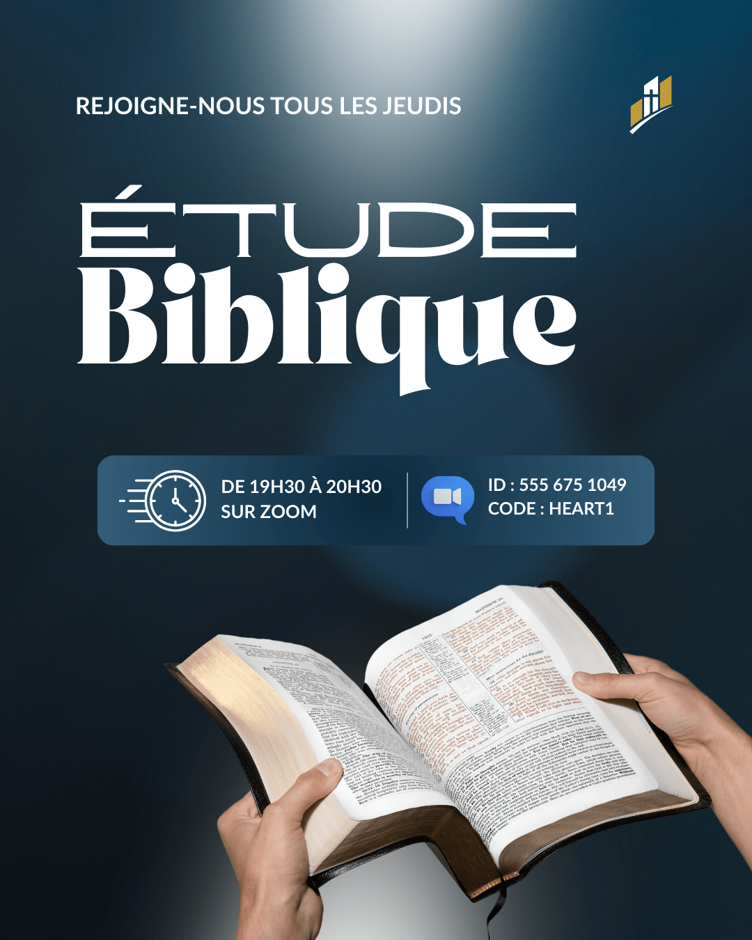 Affiche étude biblique – Modifiable sur Canva - Payhip