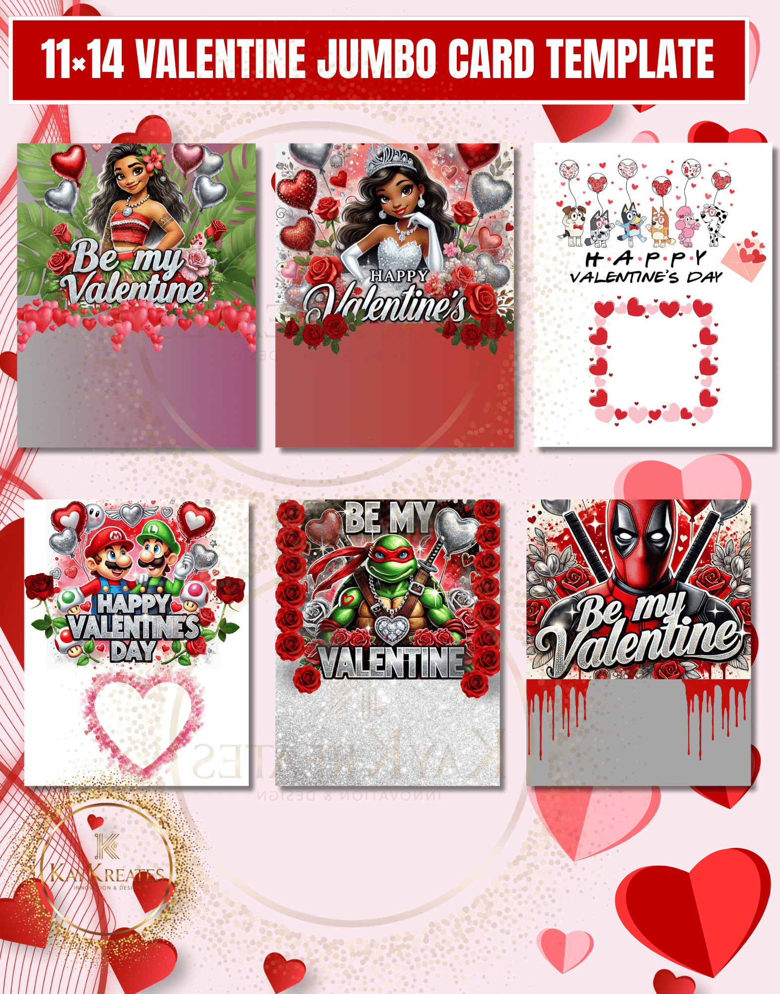 Jumbo card template - Payhip