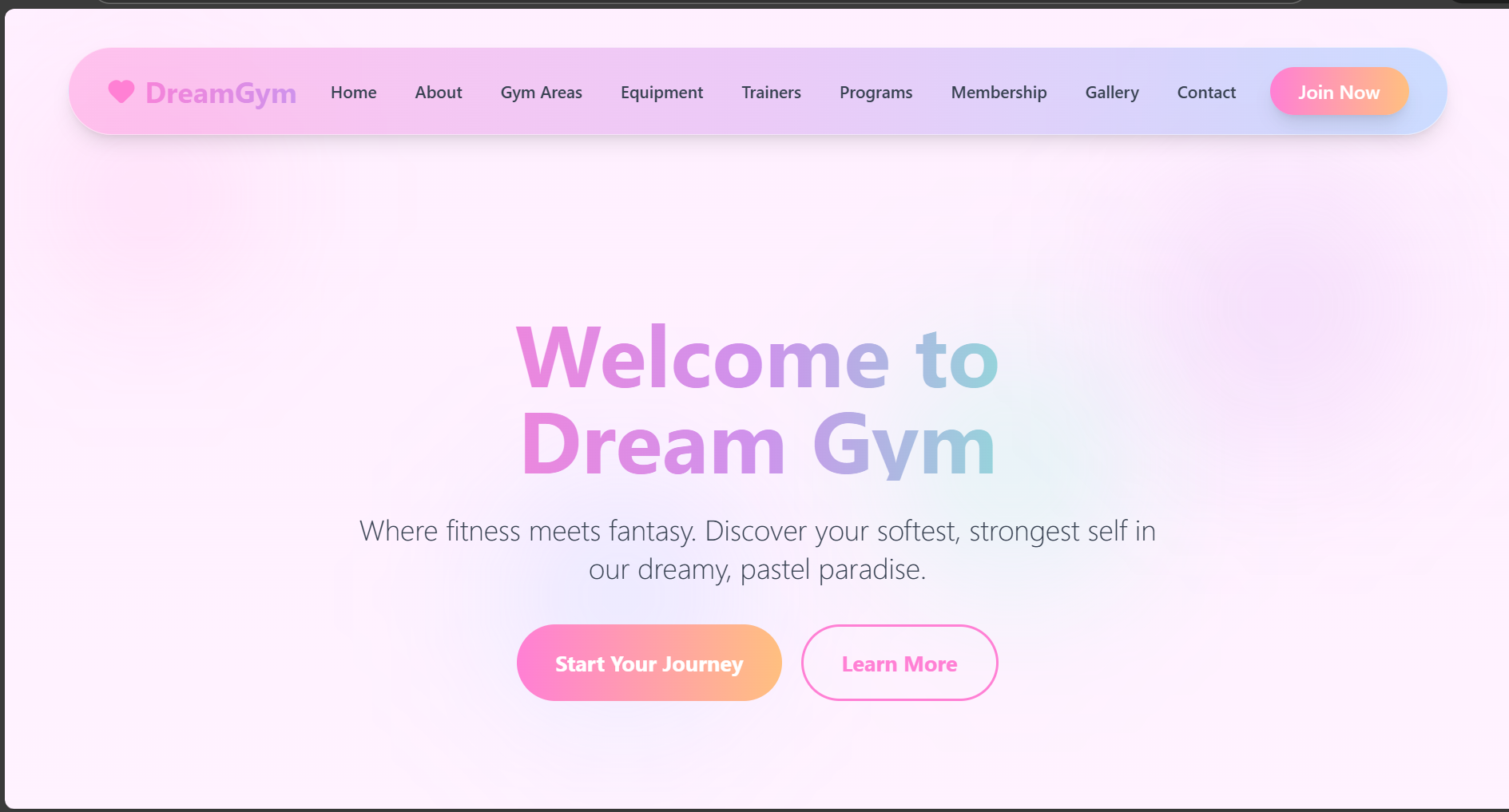 DreamGym – Gym Website - Payhip
