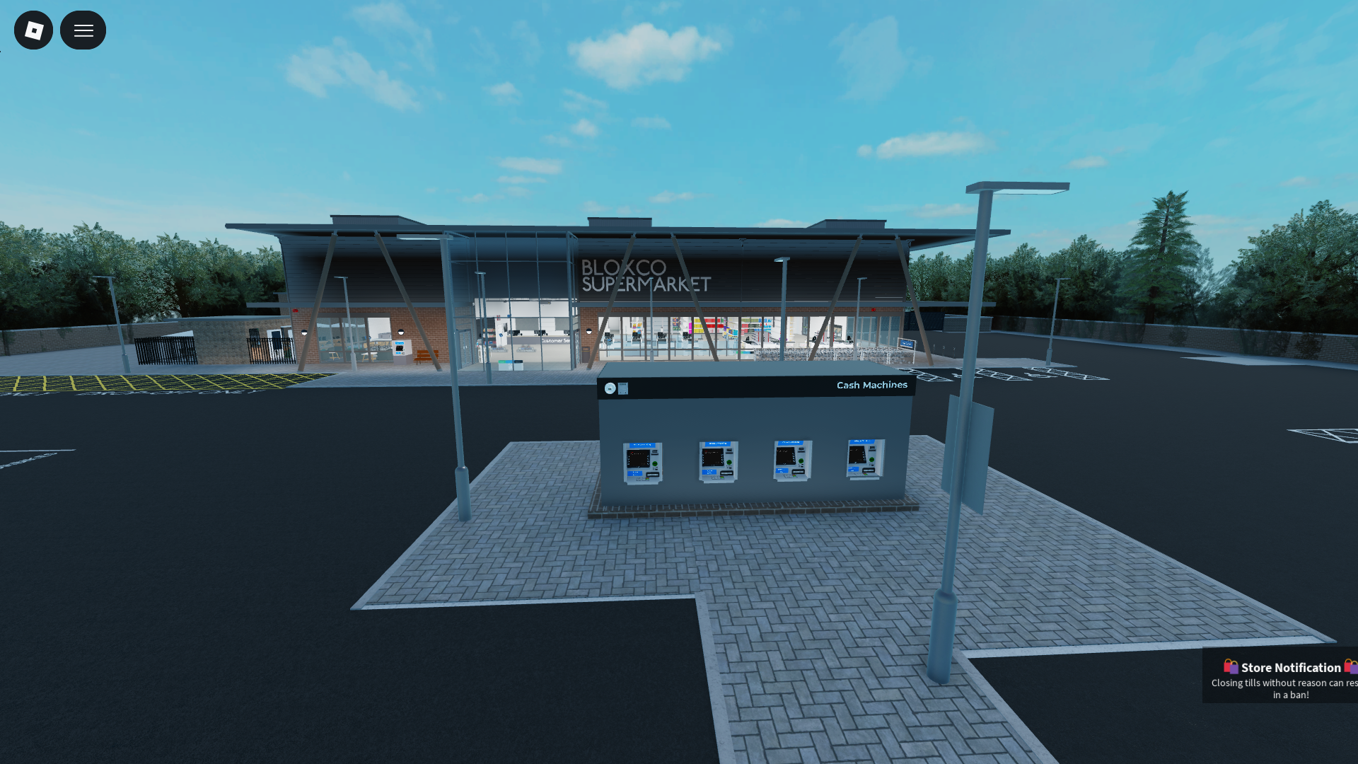 BloxCo Roblox – Supermarket Environment