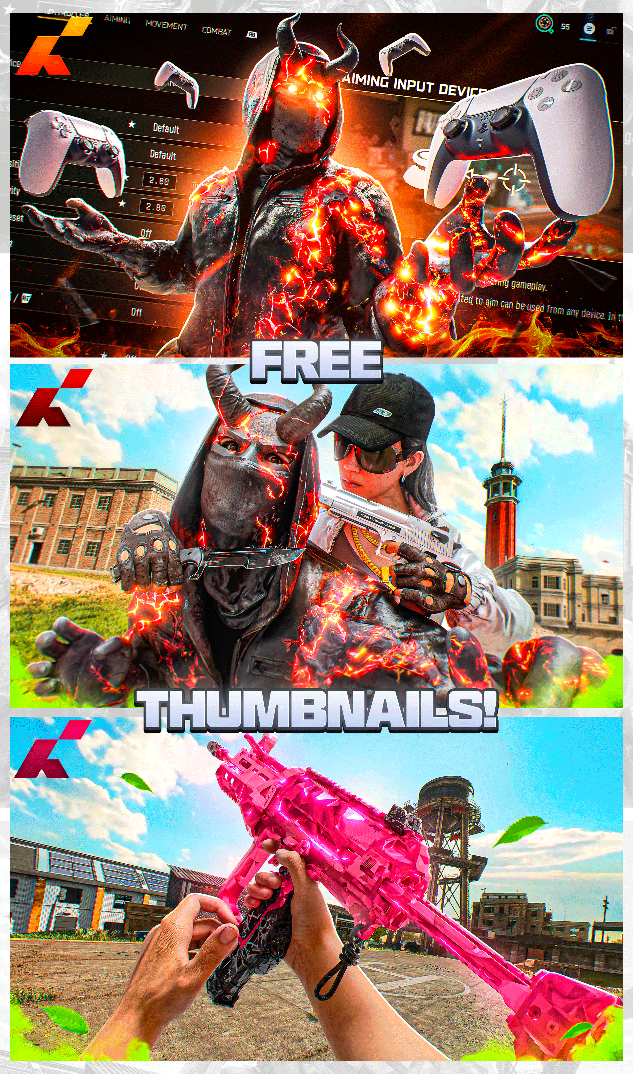 FREE THUMBNAILS #4 - Payhip