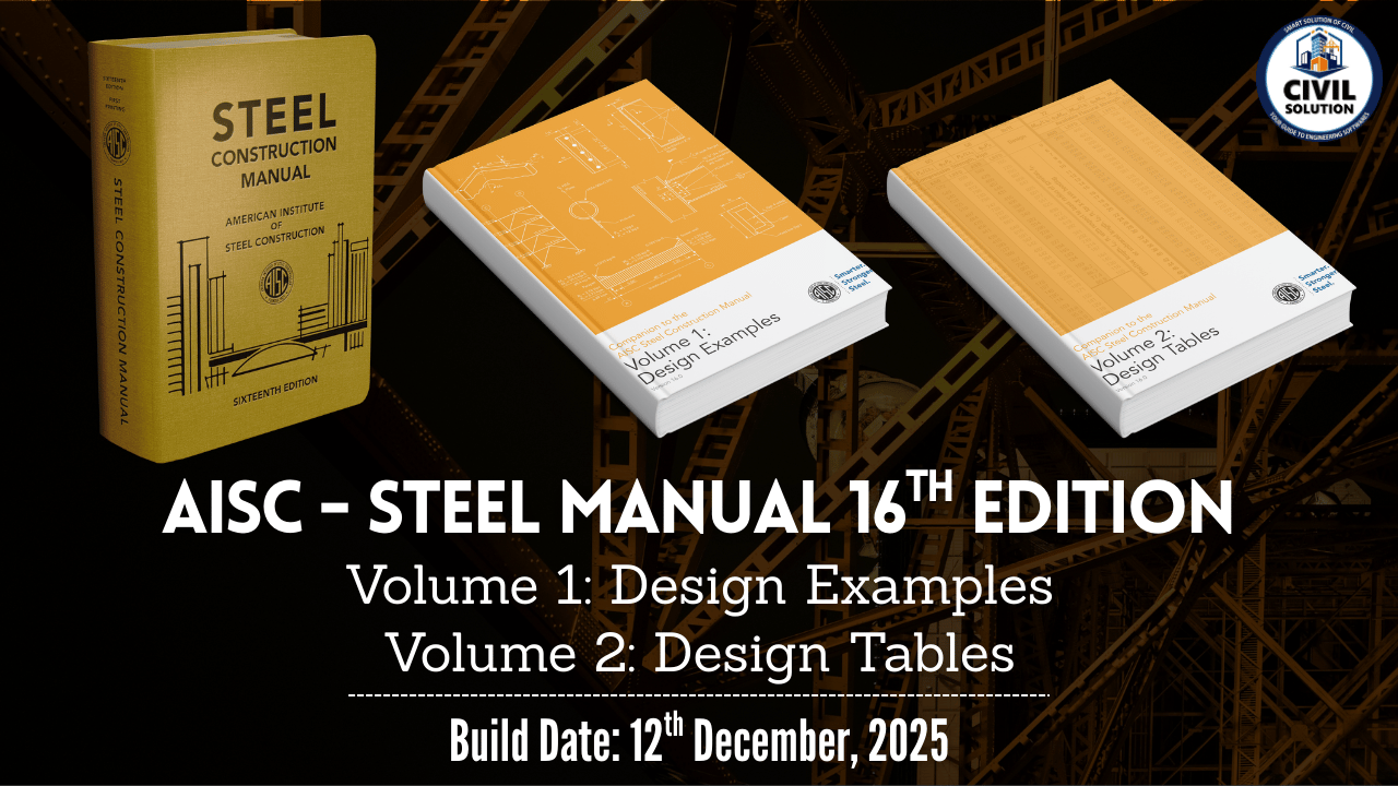 AISC - Steel Construction Manual (16th Edition) Volume 1: Design ...