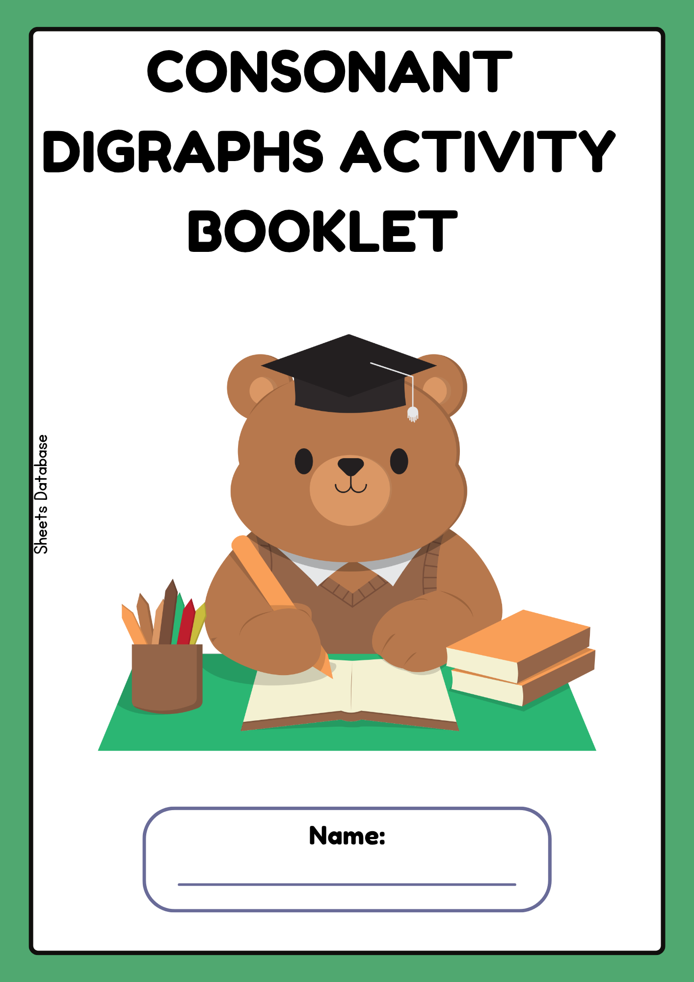 Consonant Digraphs Activity Booklet | Phonics Worksheets for Kids - Payhip