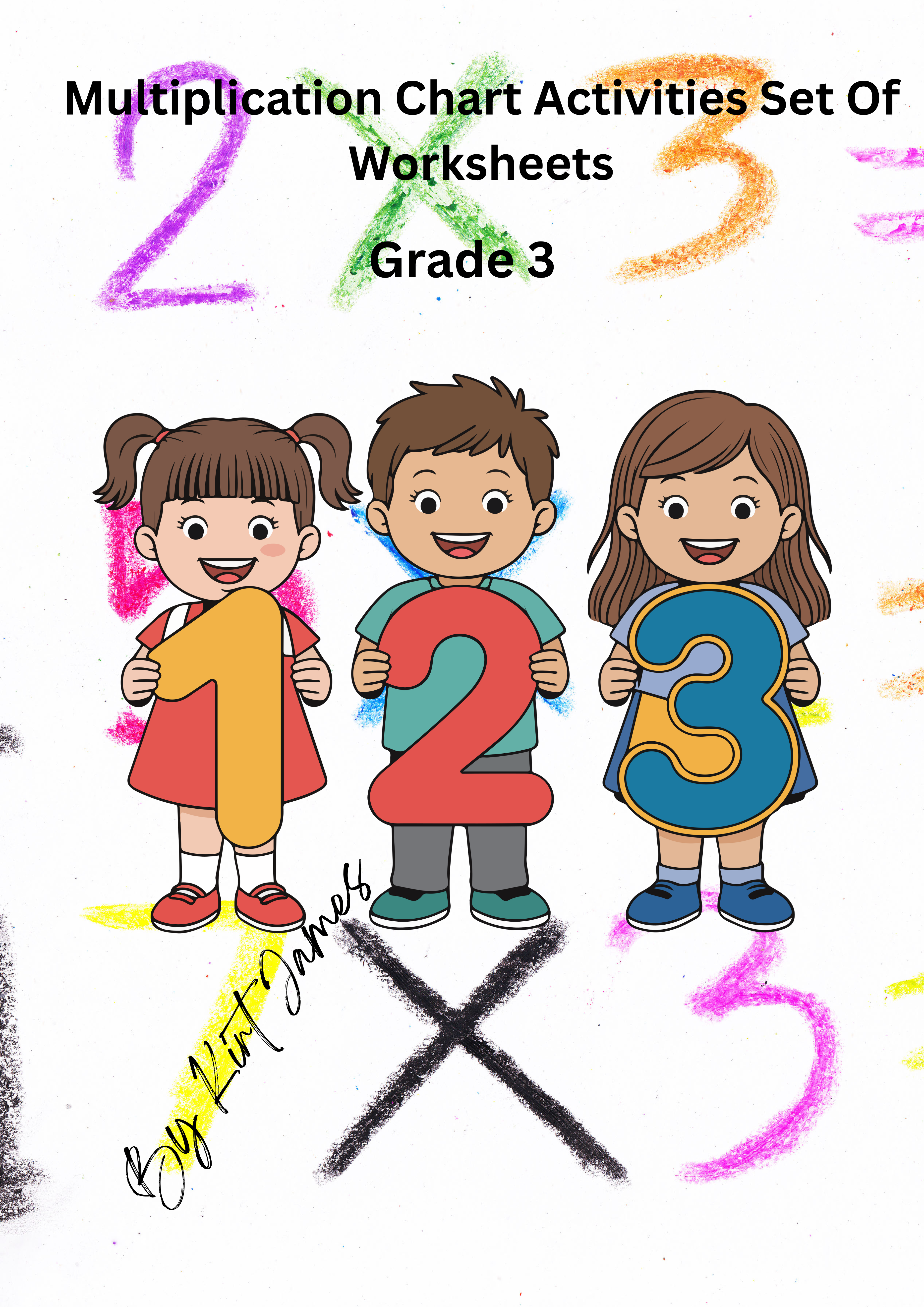 Multiplication Chart Activities Set of Worksheets - Payhip