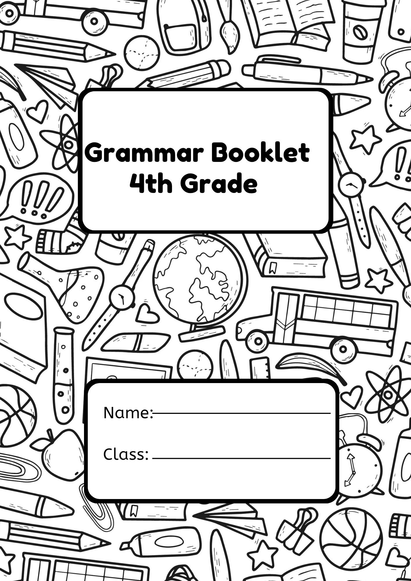 4th Grade Grammar Worksheets – Complete Practice Pack - Payhip