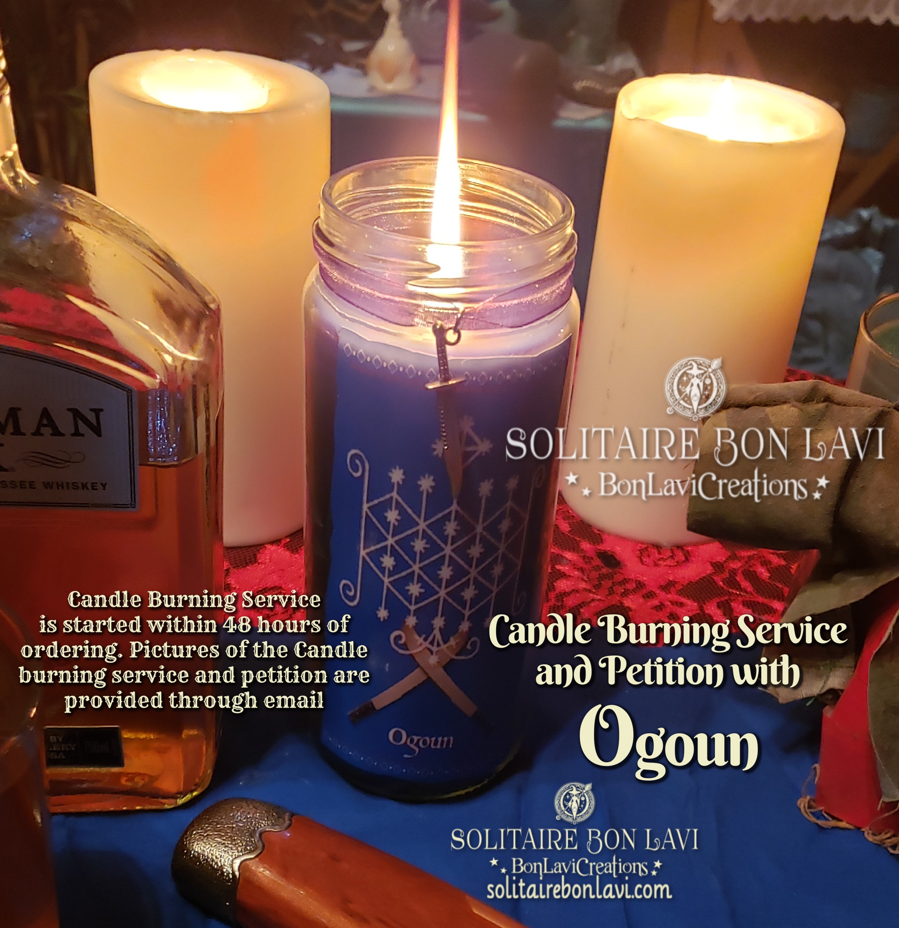 Ogoun Candle Burning Service and Petition - Payhip