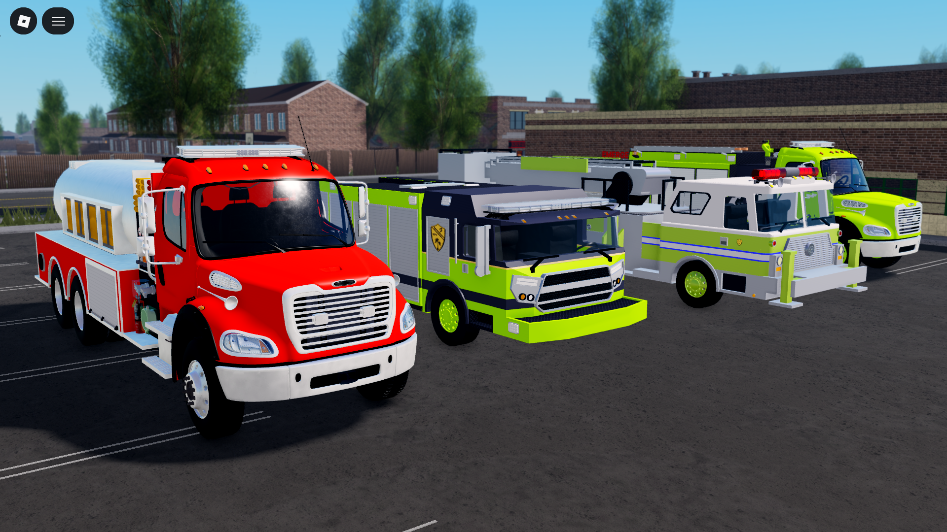 Frontline Fire Response Set Roblox – Tanker, Ladder, Engine, and Rescue ...