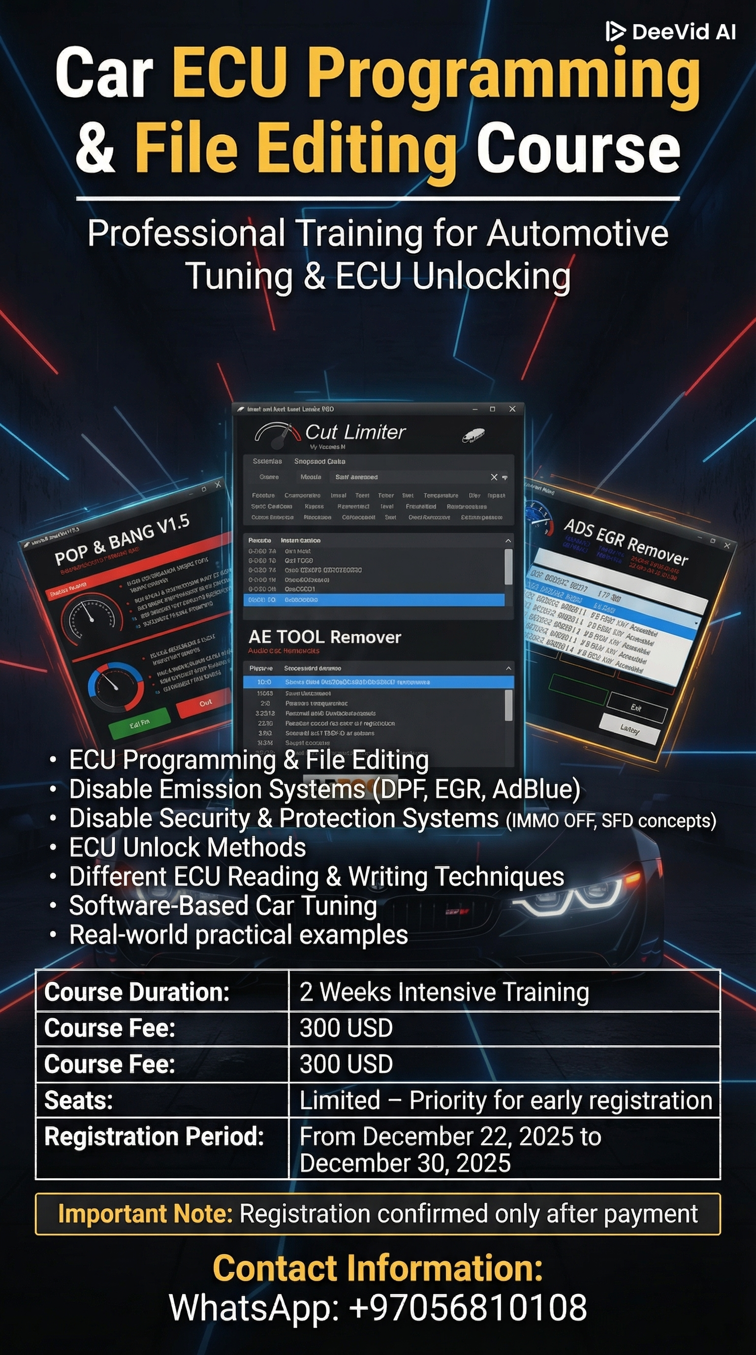 Car ECU Programming & File Editing Course - Payhip