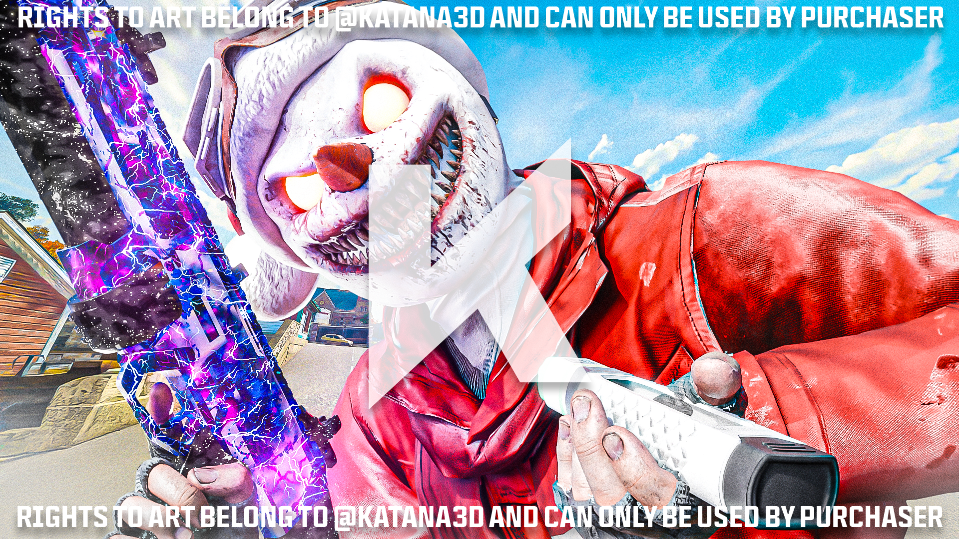 COD/Warzone Thumbnail - Snowman Dravec SMG (4 Versions) - Payhip
