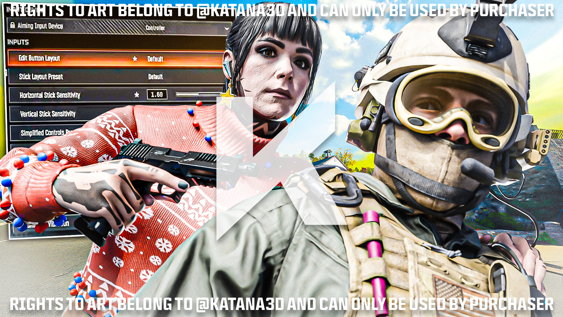 COD/Warzone Thumbnail - Christmas TTV/Streamer/Twitch Settings (3 ...