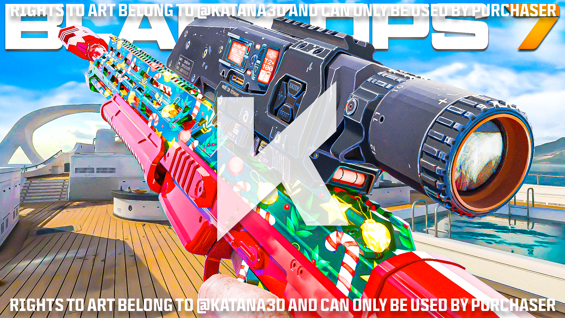 COD/BO7 Thumbnail - Christmas Recon Sniper (4 Versions) - Payhip