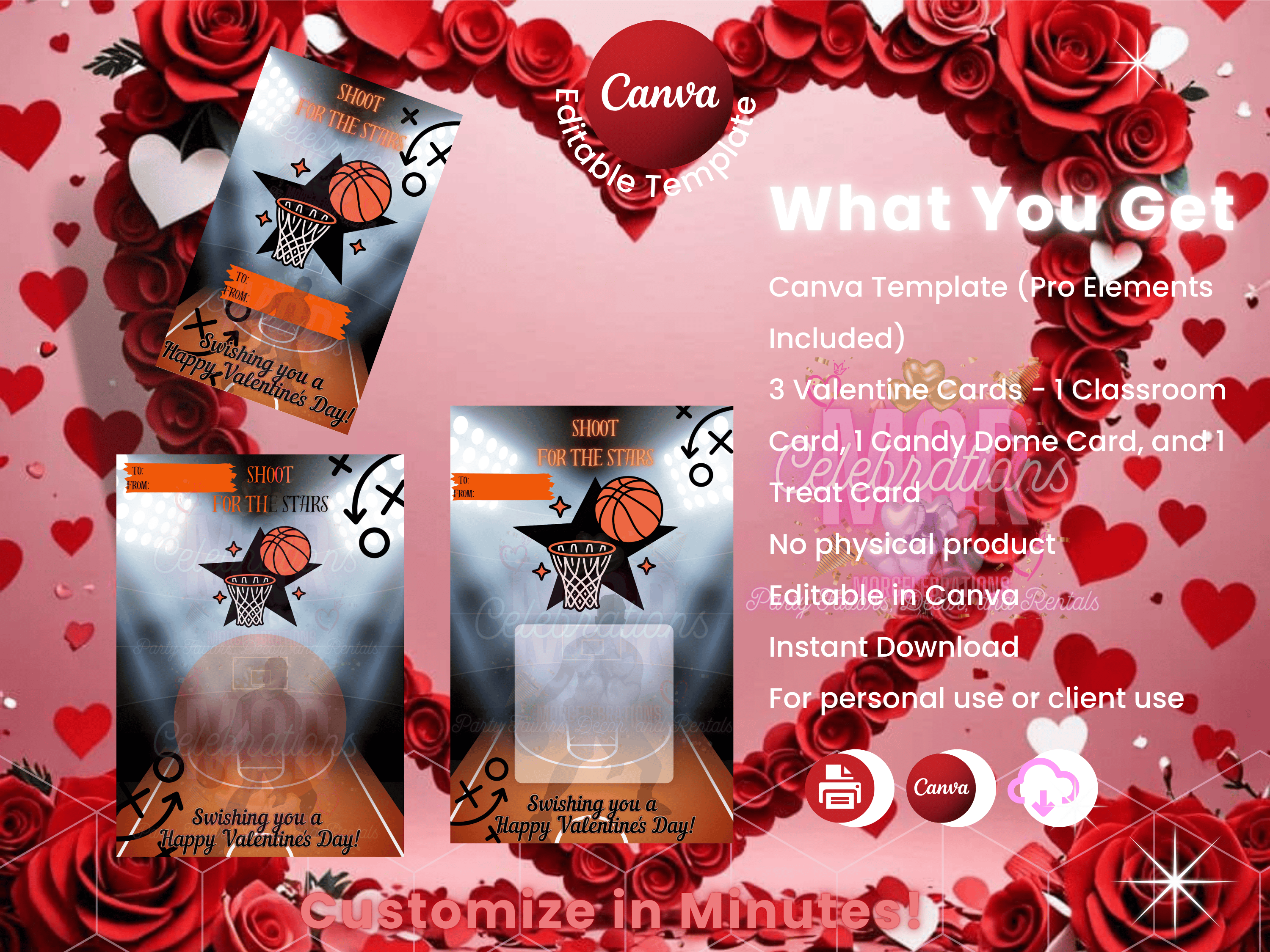 Valentine's Basketball Cards - Payhip