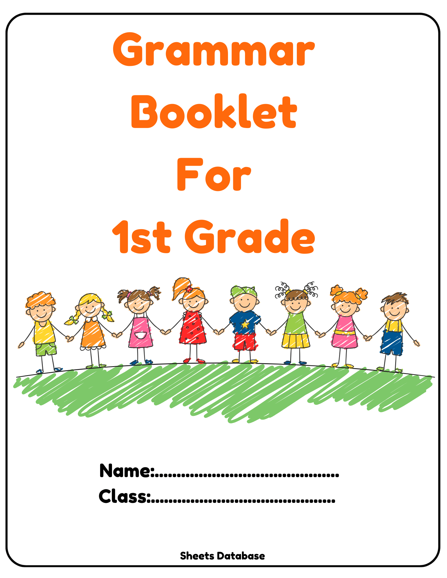 Grammar Booklet for 1st Grade - Payhip