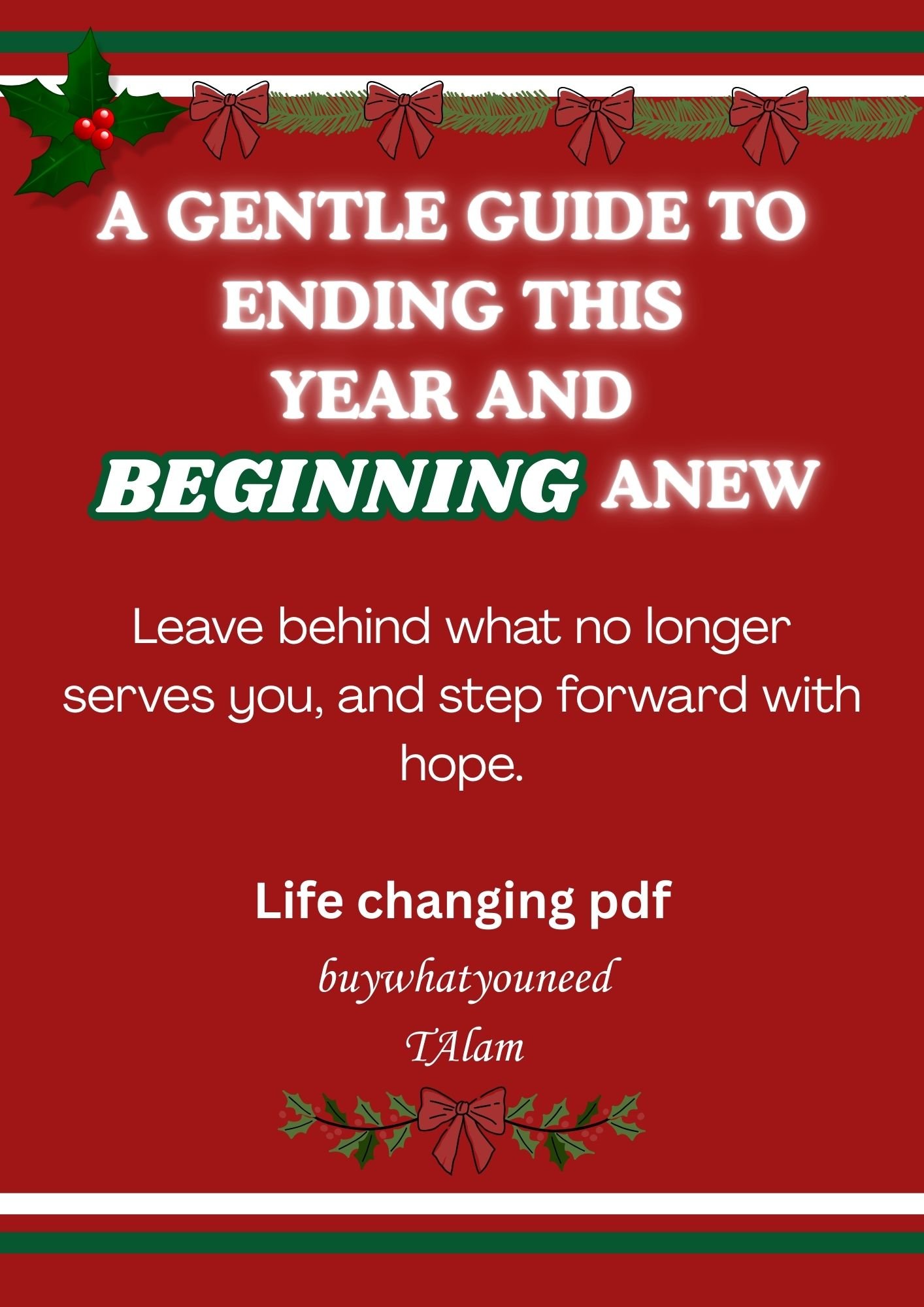 A gentle guide to ending this year & beginning anew - Payhip
