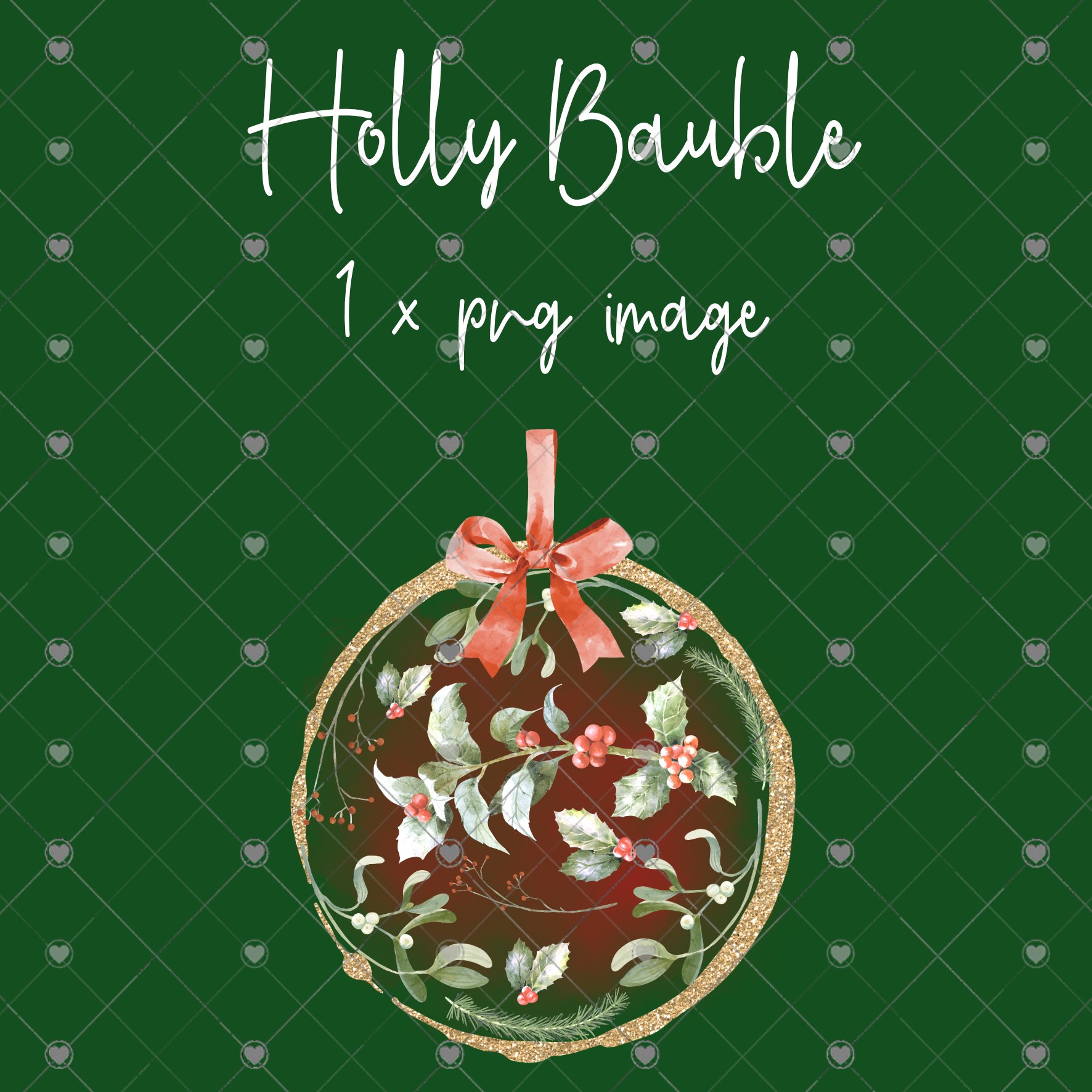 Holly Bauble - Payhip