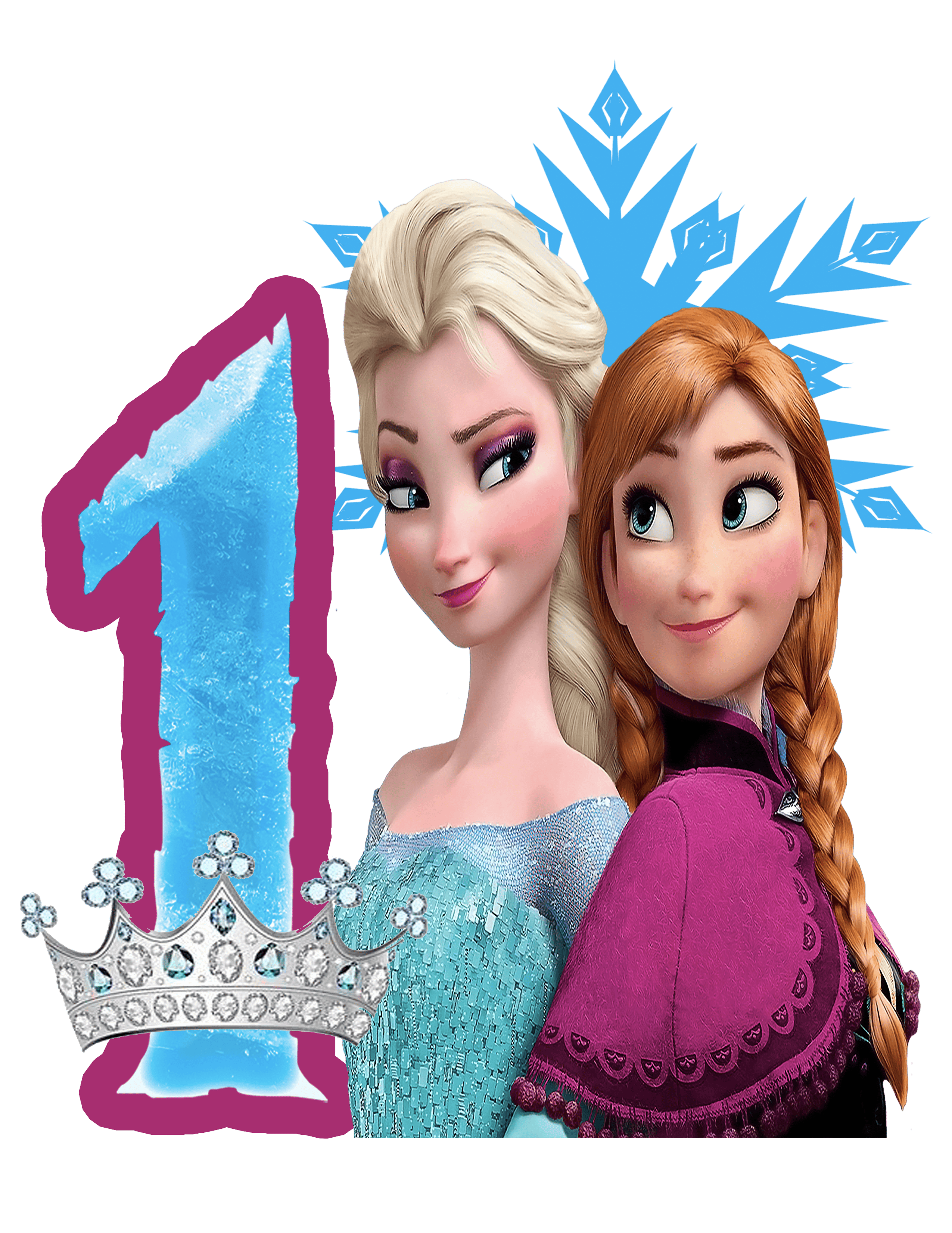 Frozen Birthday Number Pngs (Set of 10) - Payhip