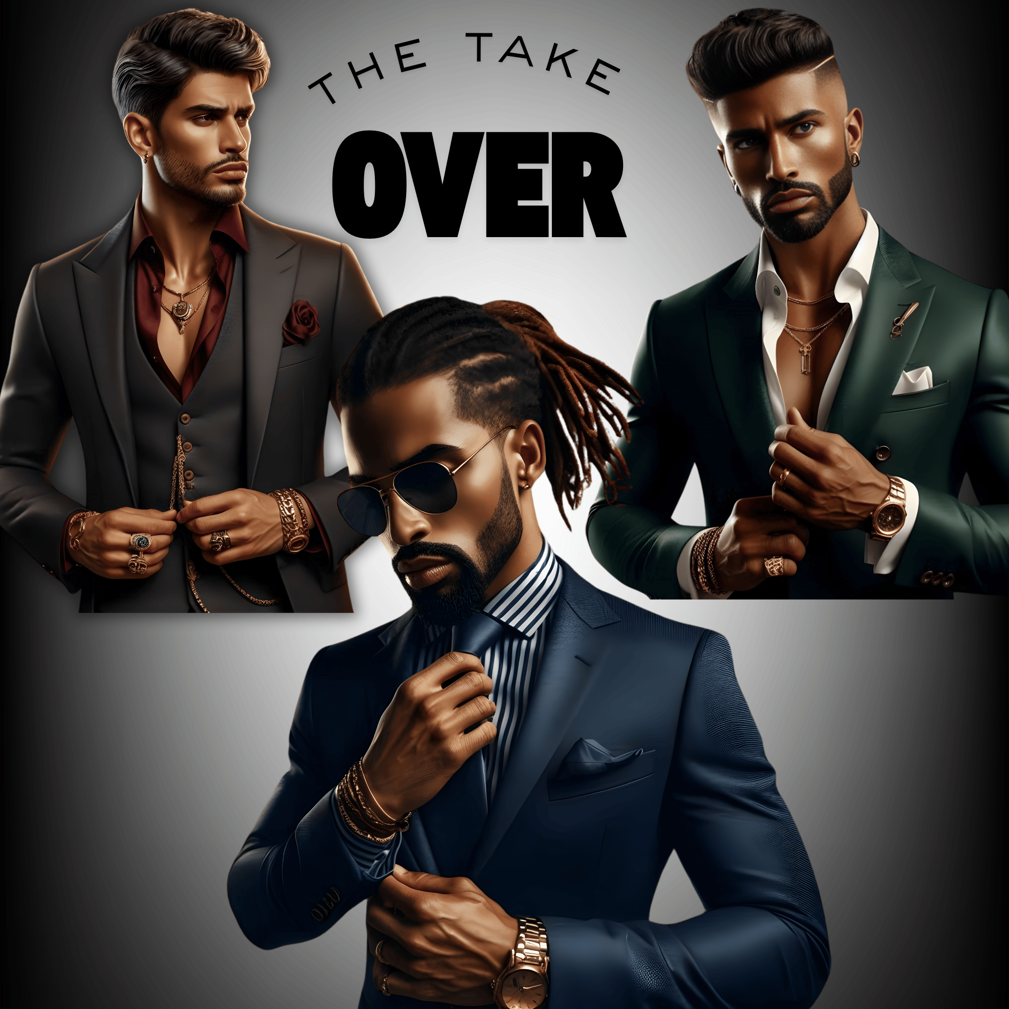 THE TAKE OVER PNG Luxury Masculine PNG Image Pack (6 High-Quality ...