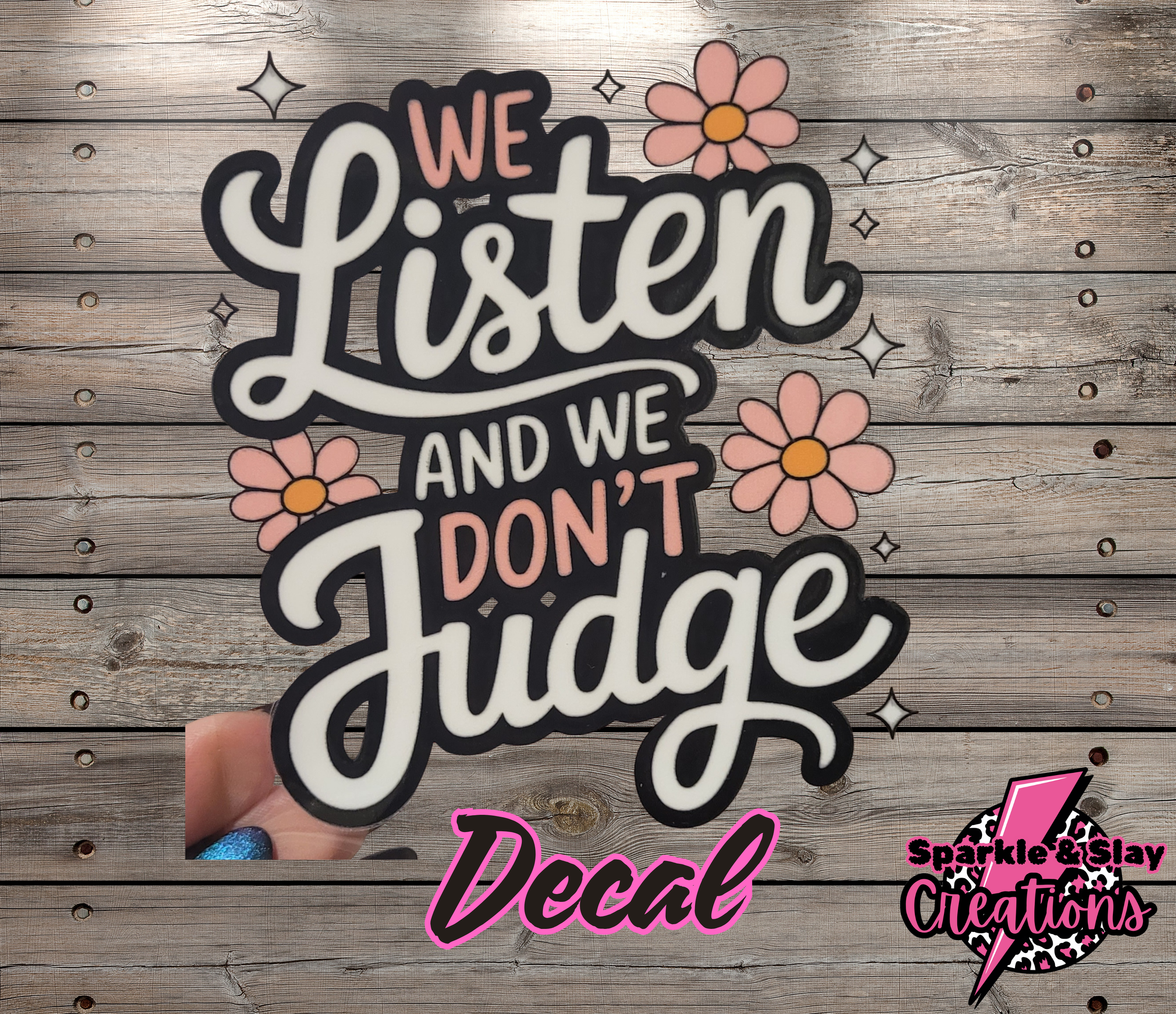 We listen and we don't judge - Payhip