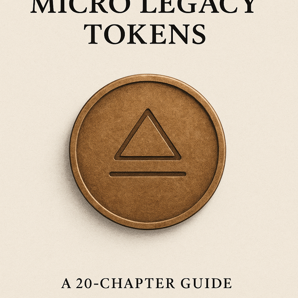 Micro Legacy Tokens: A 20-Chapter Guide to Designing Symbolic Objects ...