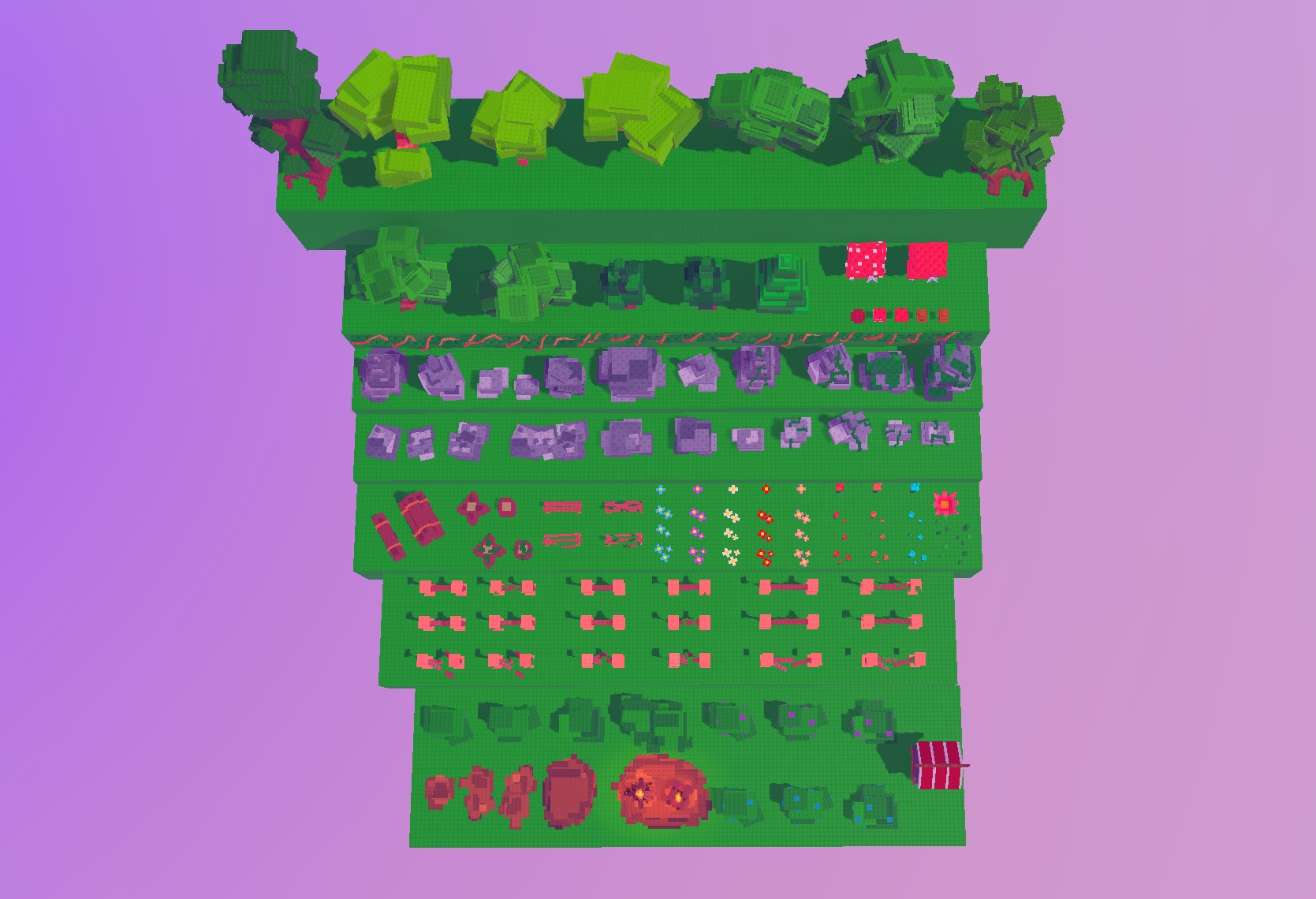 Large Roblox Studs Nature & Buildings Pack