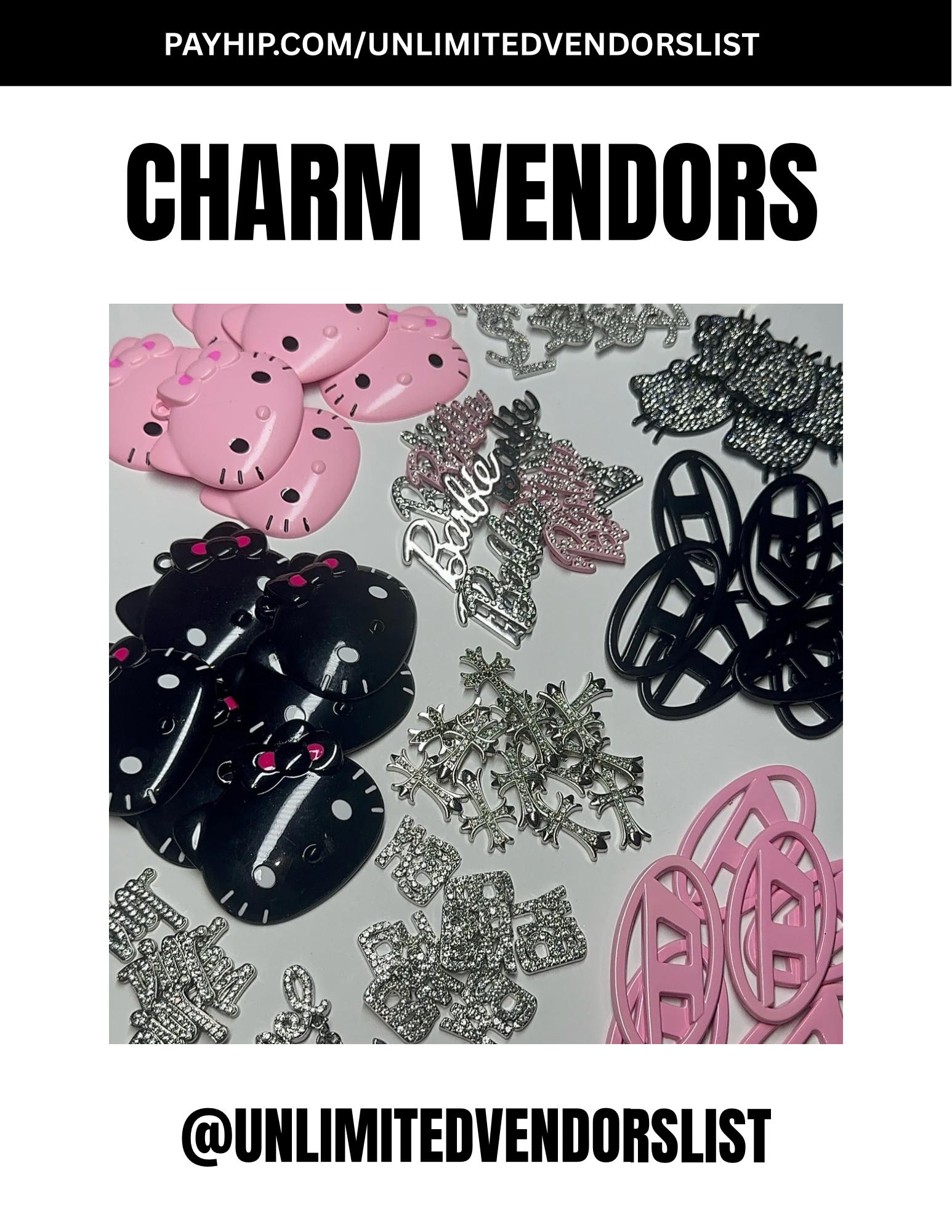 Charms Vendors List - Payhip