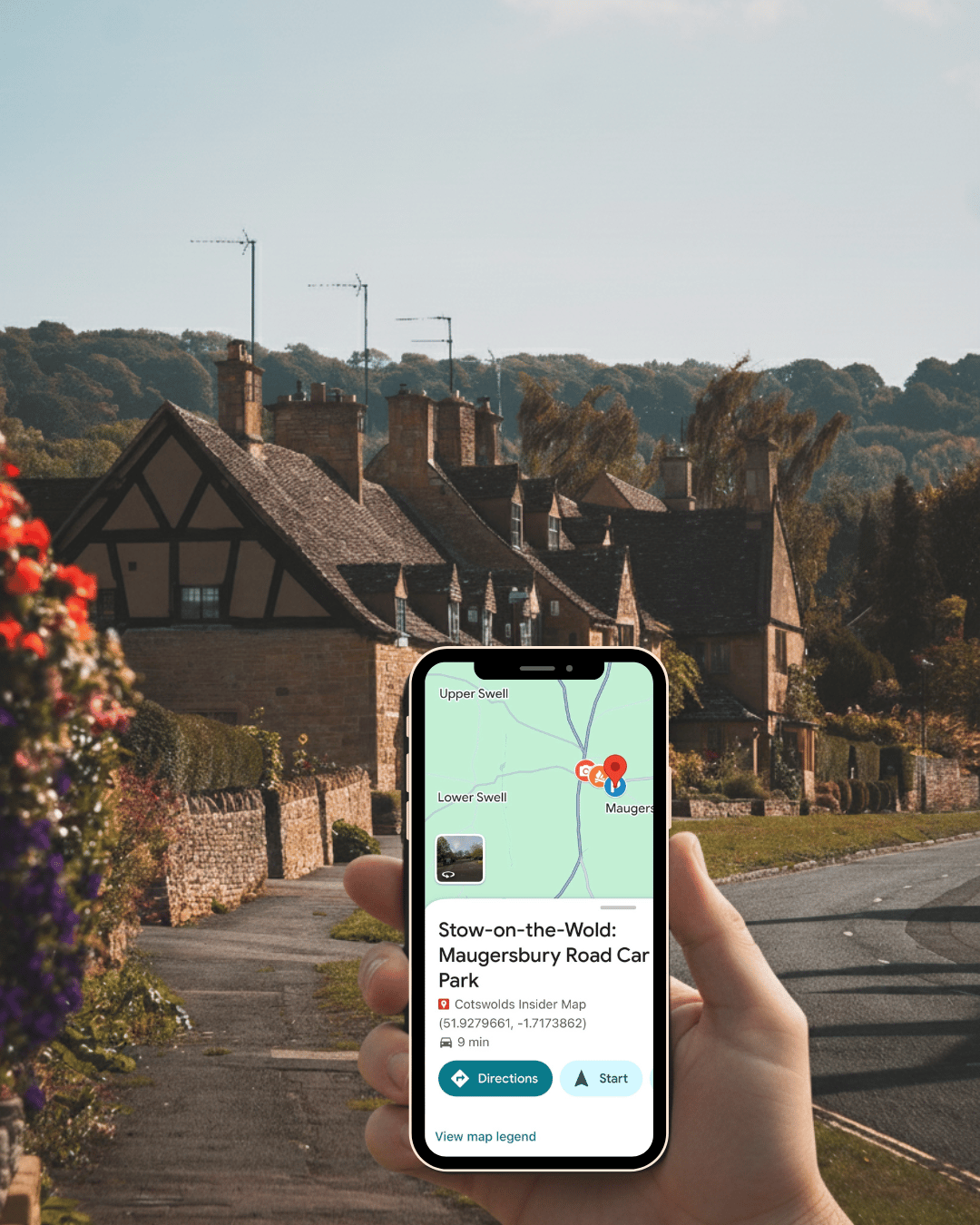 Cotswold Insider Map Guide (Google Maps) - Payhip