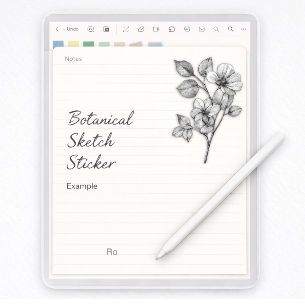 Minimalist Botanical Stickers HD - Payhip