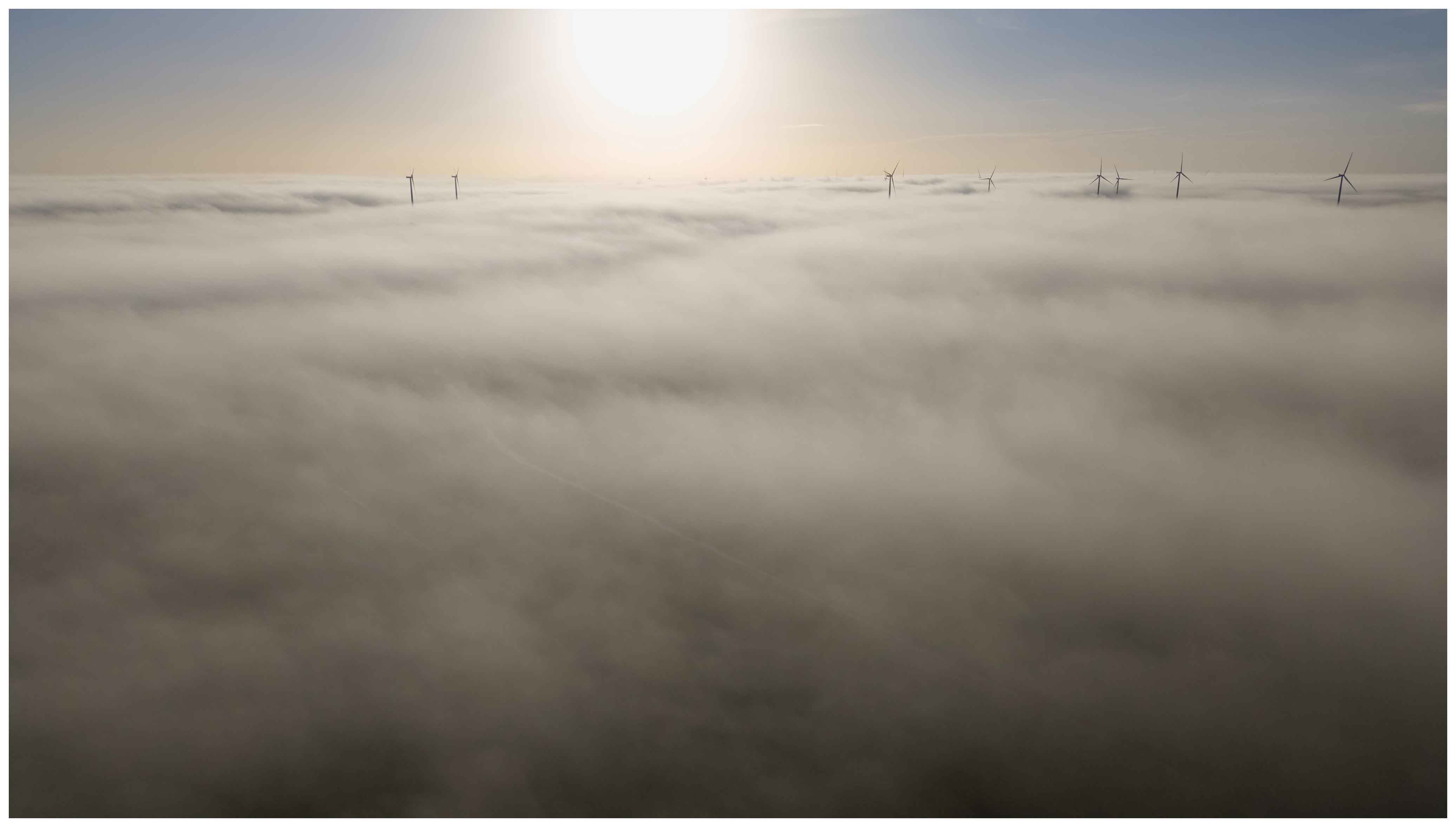 Inverted Clouds Over Wind Farms – Ireland Landscape Photography - Payhip