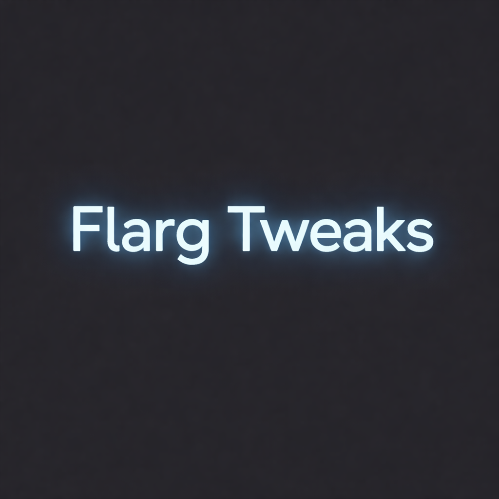 Flarg Tweaking service - Payhip