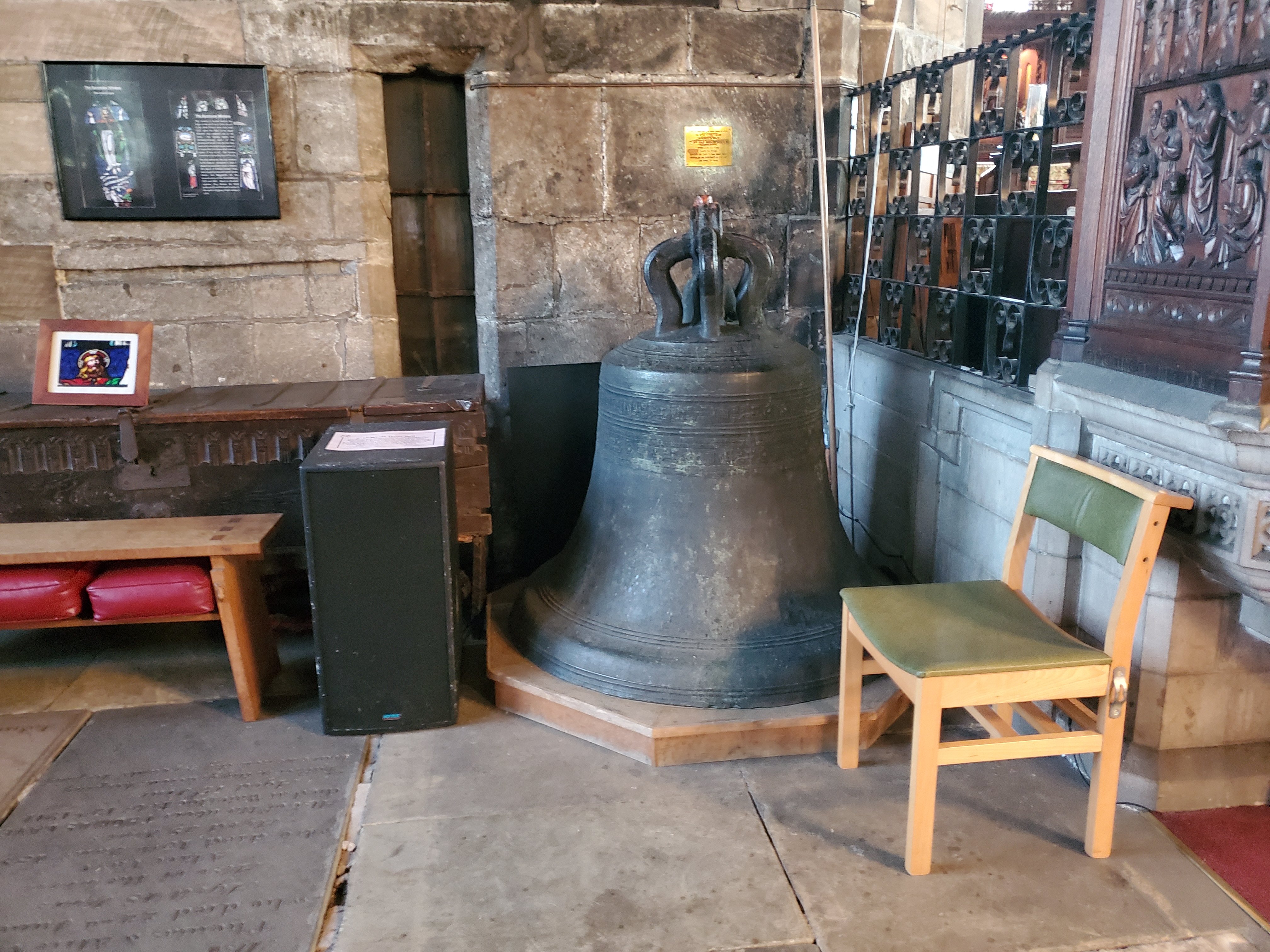 The Stanley Family Vault: Burscough Priory Bell, Earl of Derby Effigies ...