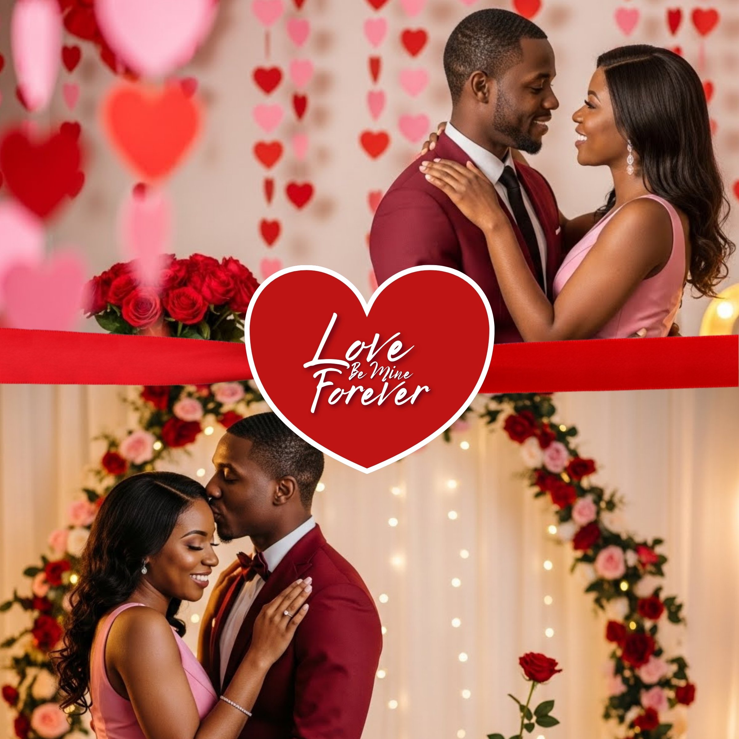 [Freebie Friday] 2 Frame | Love Forever Valentine Template | Romantic ...