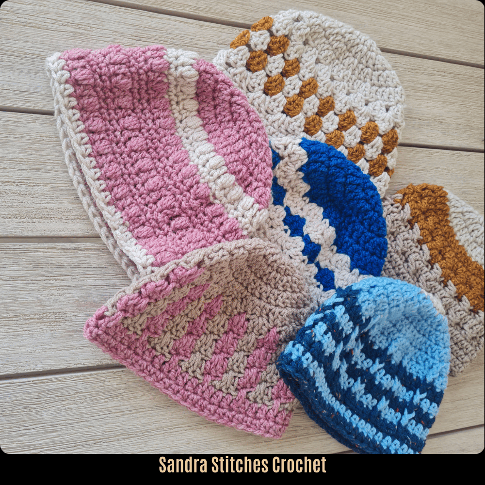 2026 Winter Wardrobe Freeze-Along: The Complete 6-Beanie Pattern Bundle ...