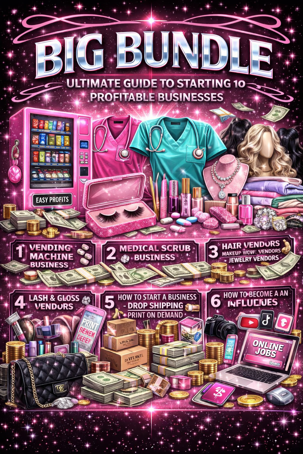 BIG BUNDLE 💖 The Ultimate Digital Boss Bundle - Payhip