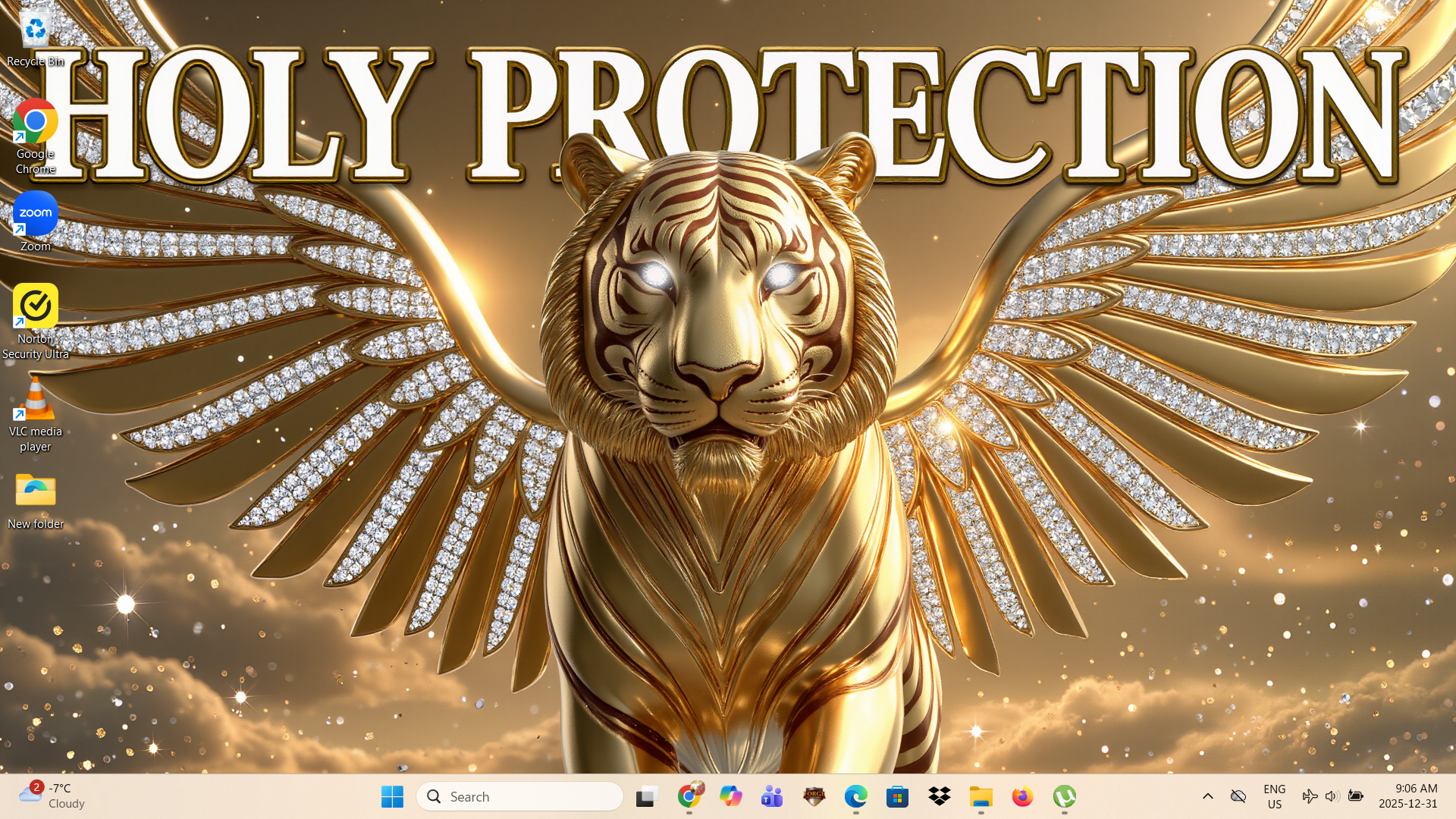 Holy Protection – Golden Tiger Angel | 8K PC Wallpaper - Payhip
