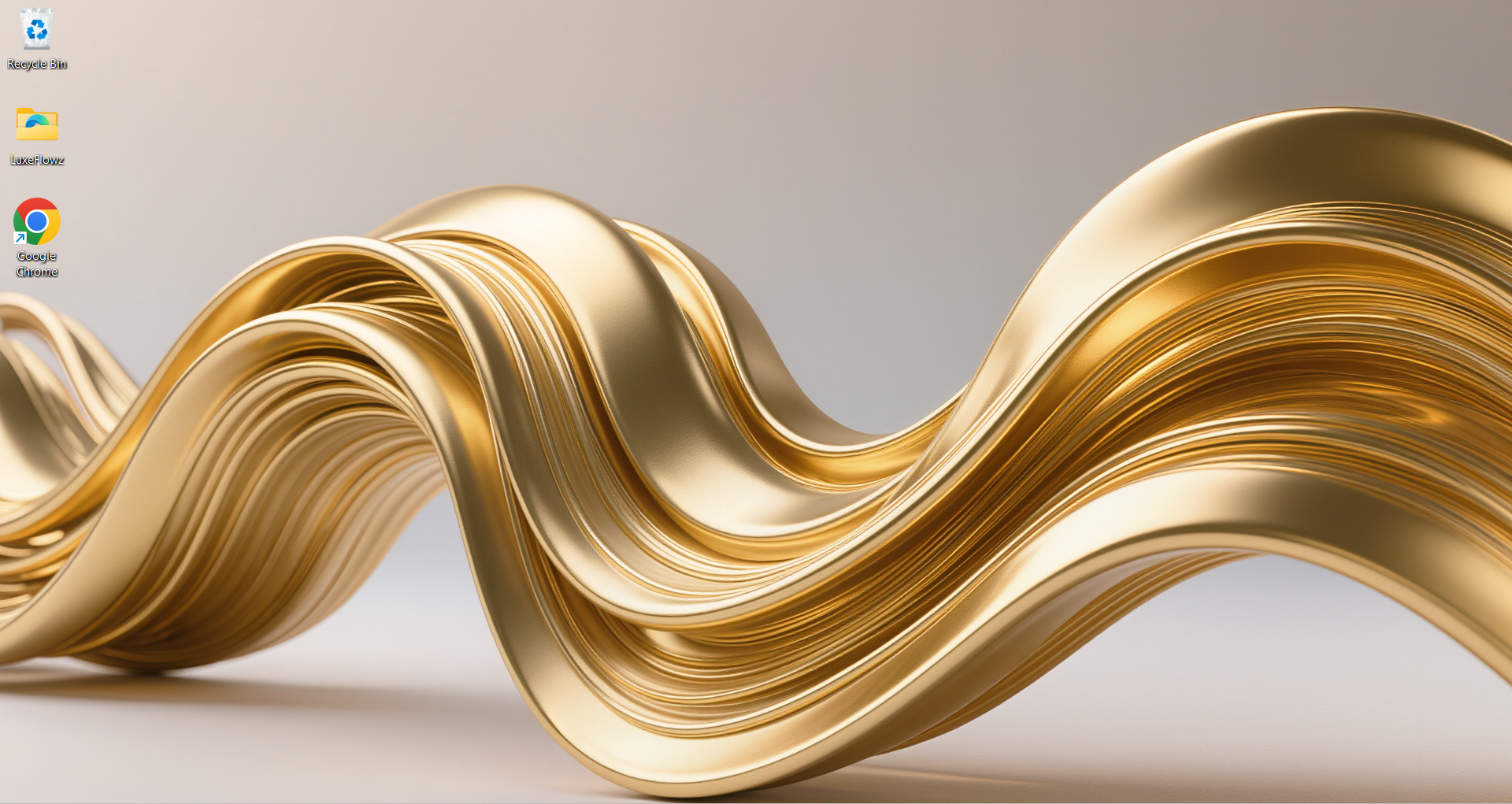 Golden Flow Continuum — Ultra-Luxury Abstract 8K PC Wallpaper 3-Pack ...