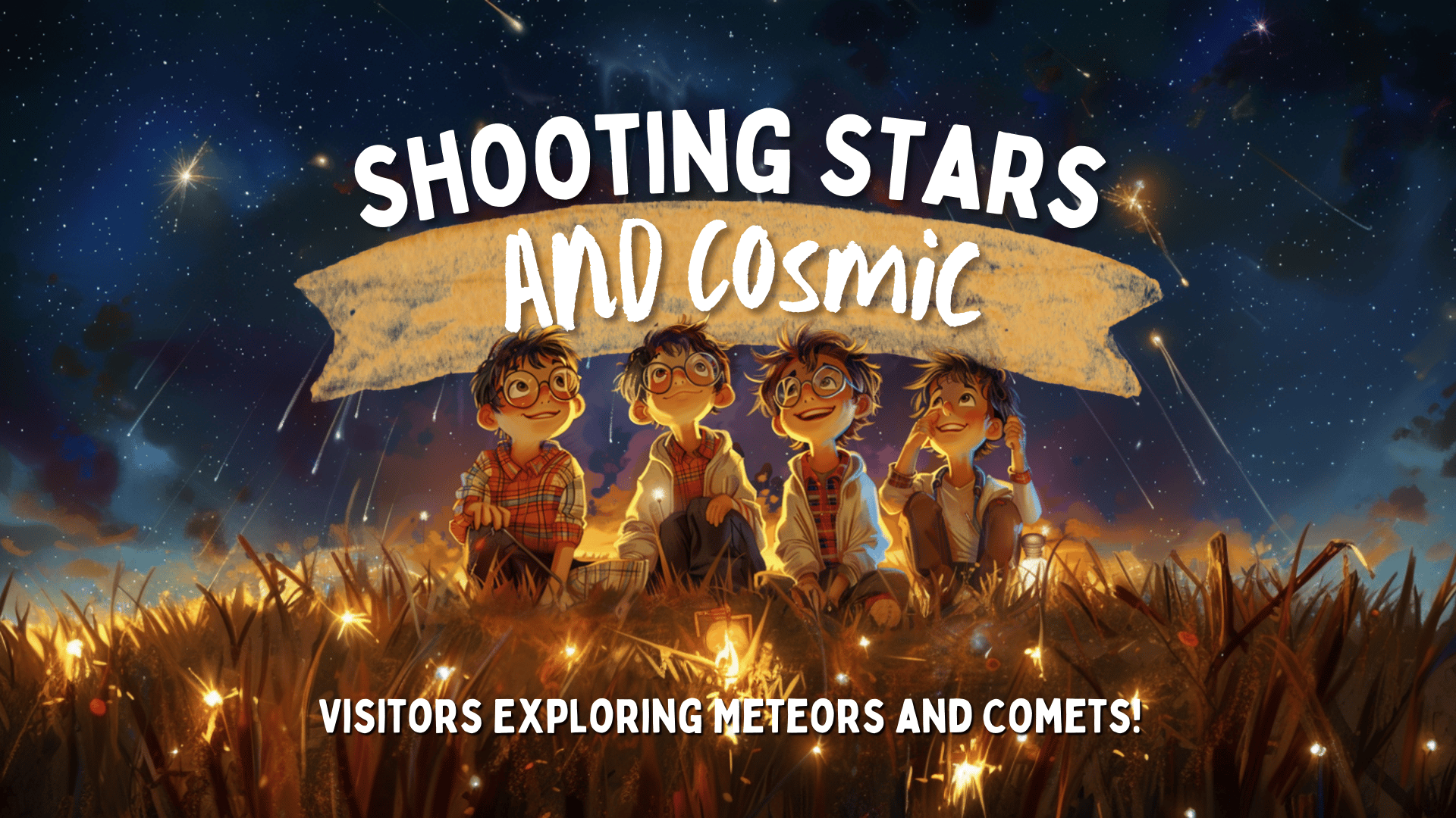 Shooting Stars and Cosmic Visitors Exploring Meteors and Comets! - Payhip
