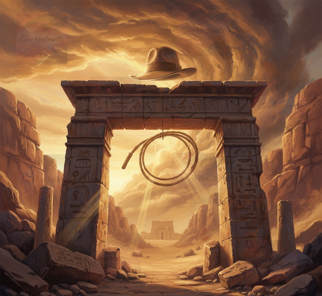 indian Jones | Desert Relic Passage Art Print | Adventure Cinematic ...