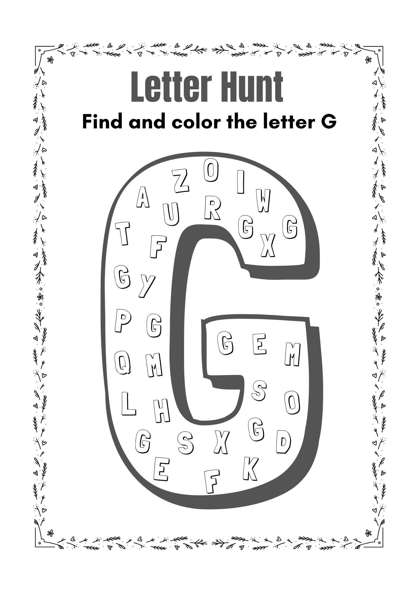 HI-005 Find and color the letter - Payhip