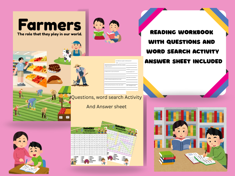 Farmers and Their Role in Our World | Reading Comprehension Worksheet ...