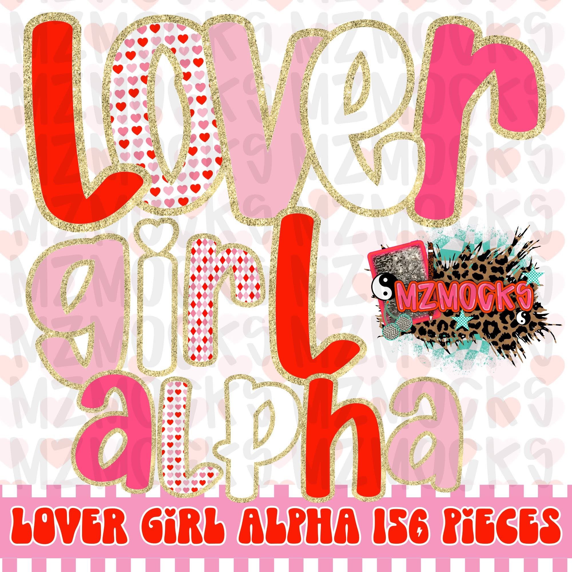 lover girl alpha 156 piece set - Payhip