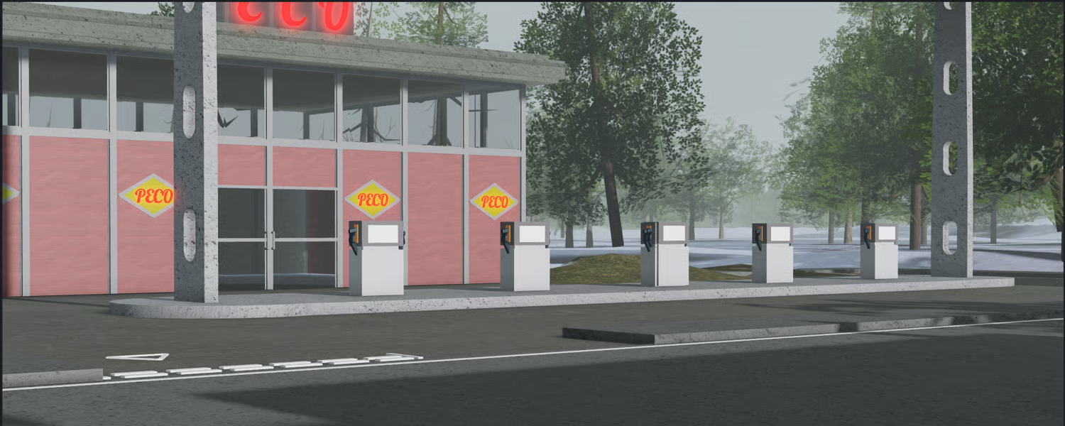 Mures Roblox – Large European Winter Town Map with Enterable Interiors