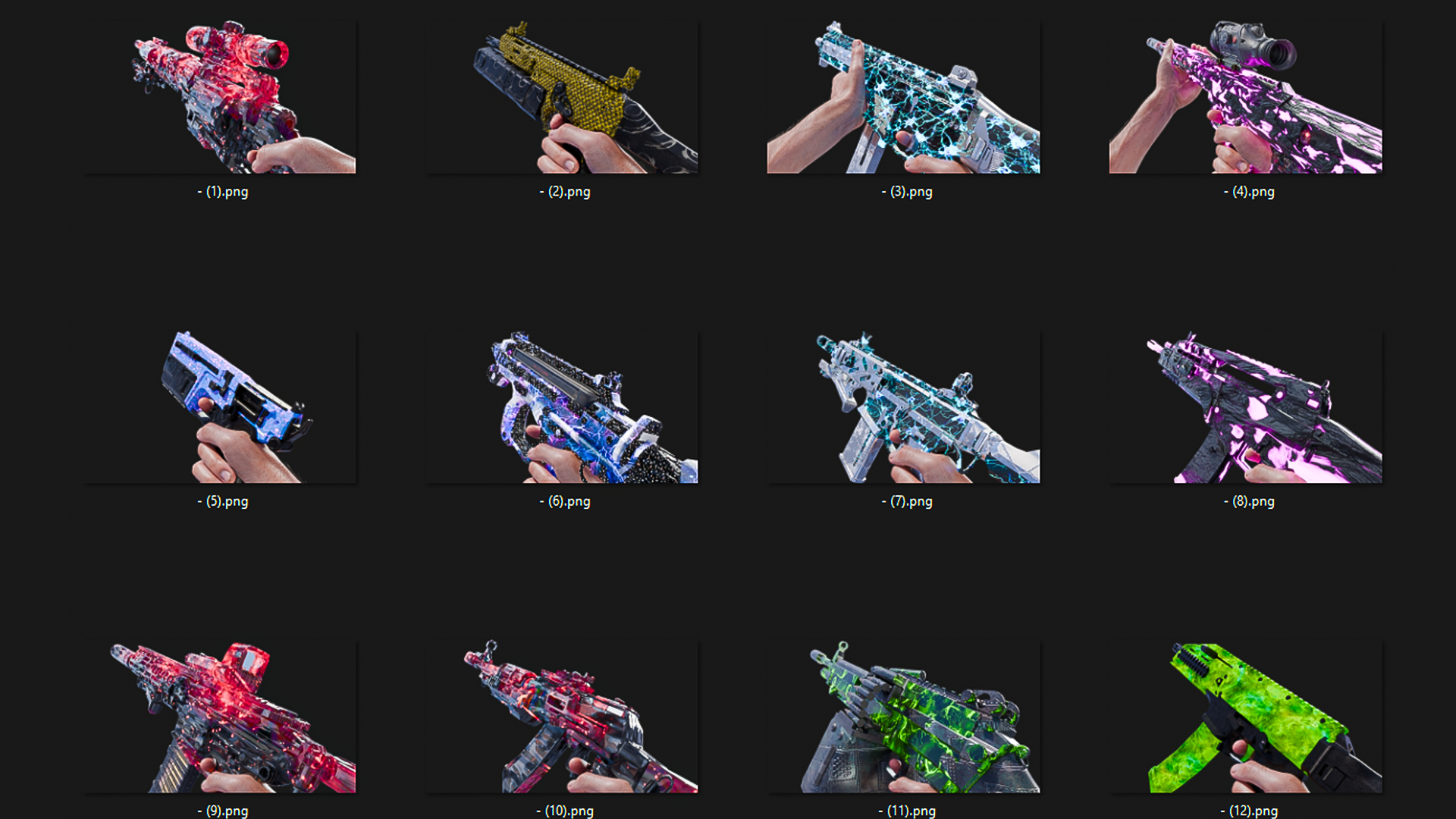 COD | Mini Render Pack #64 (BO7 Guns) - Payhip