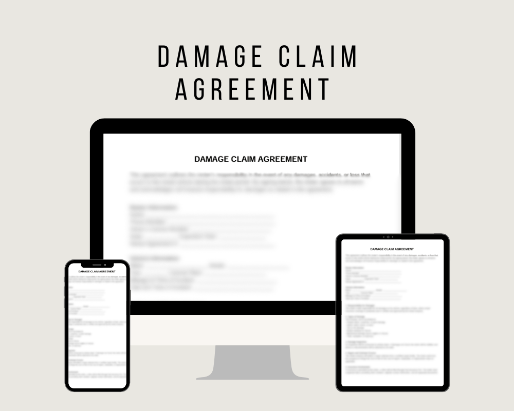 Damage Claim Agreement - Payhip