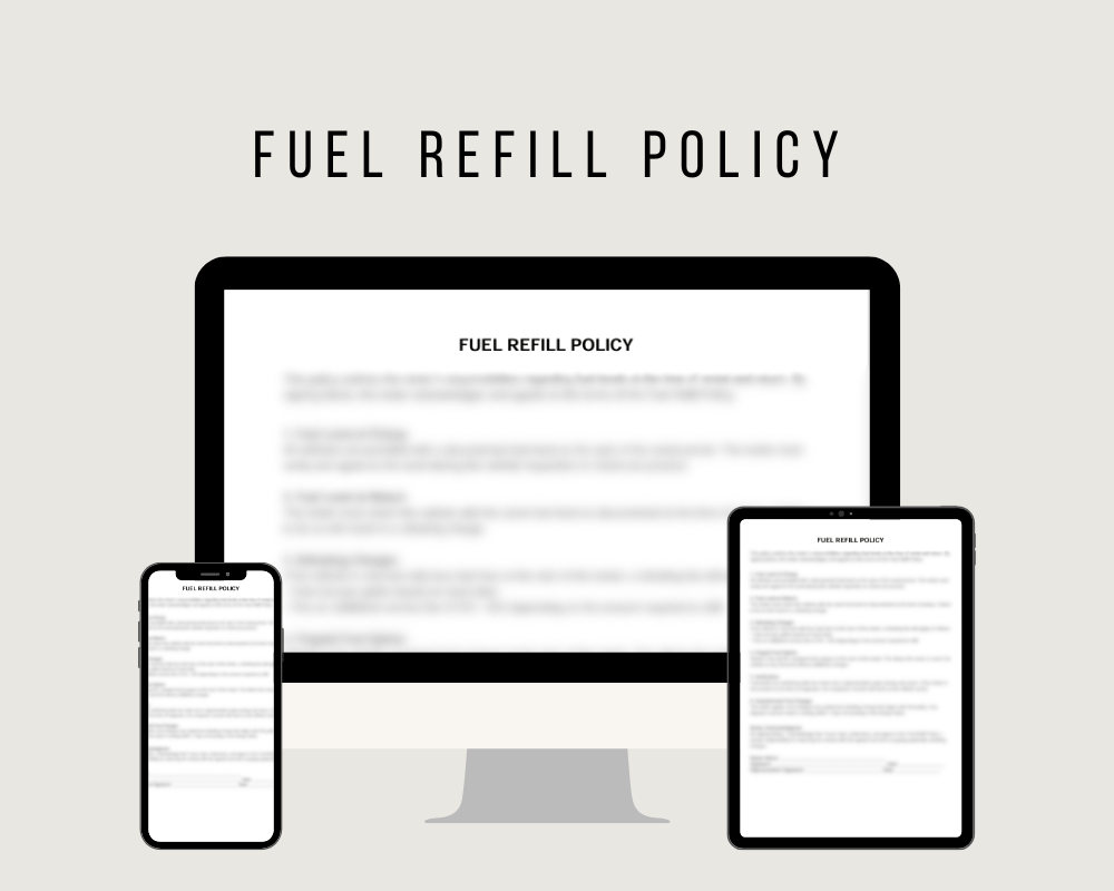 Fuel Refill Policy - Payhip