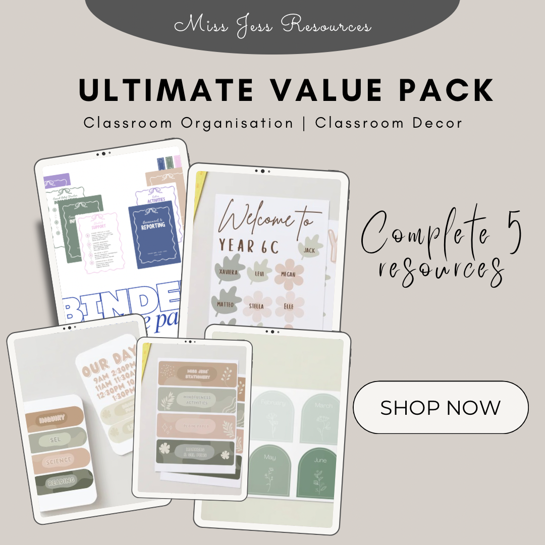 Ultimate Classroom Organisation & Decor Value Pack - Payhip