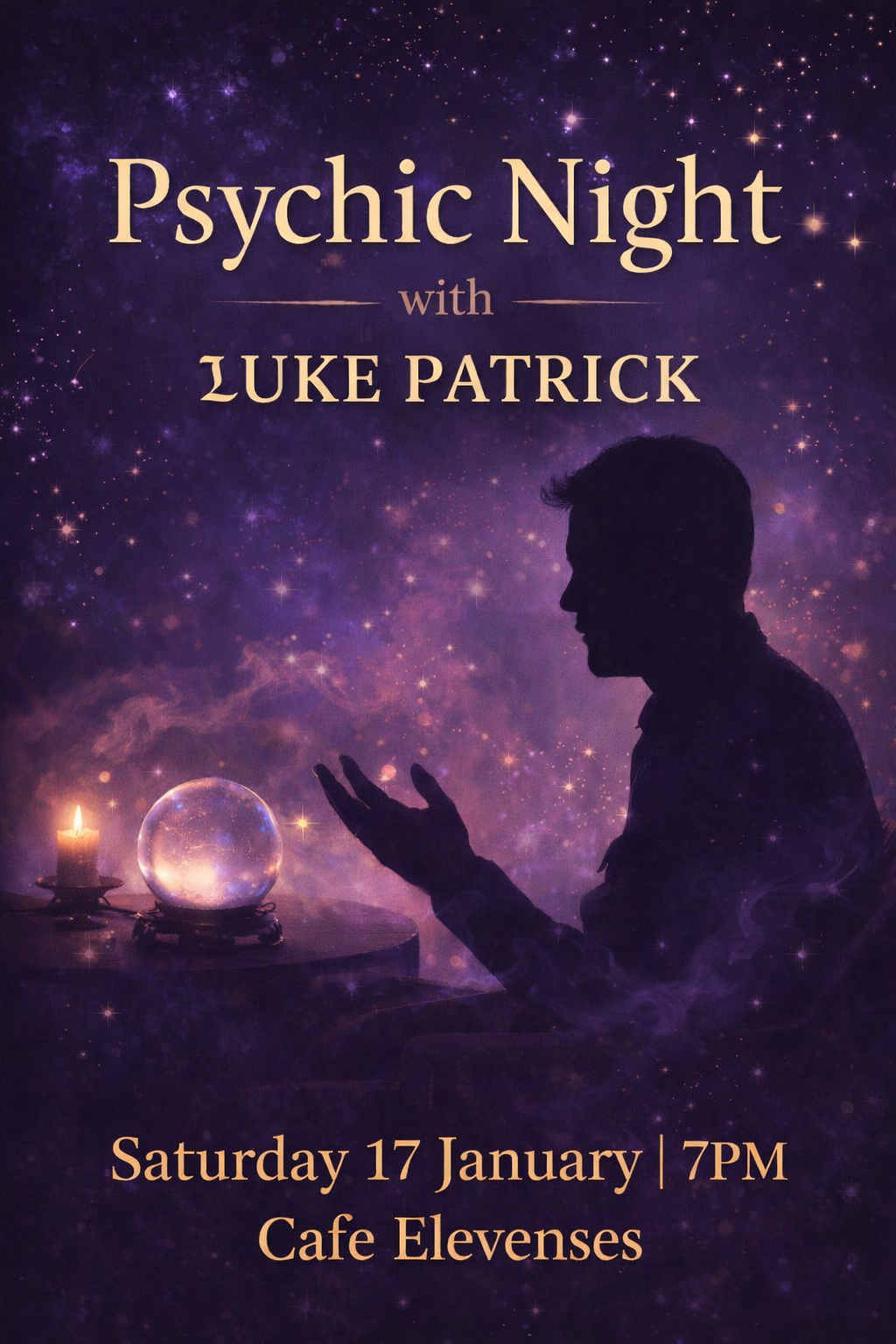 Deposit – Evening with Luke Patrick (Mediumship Night)