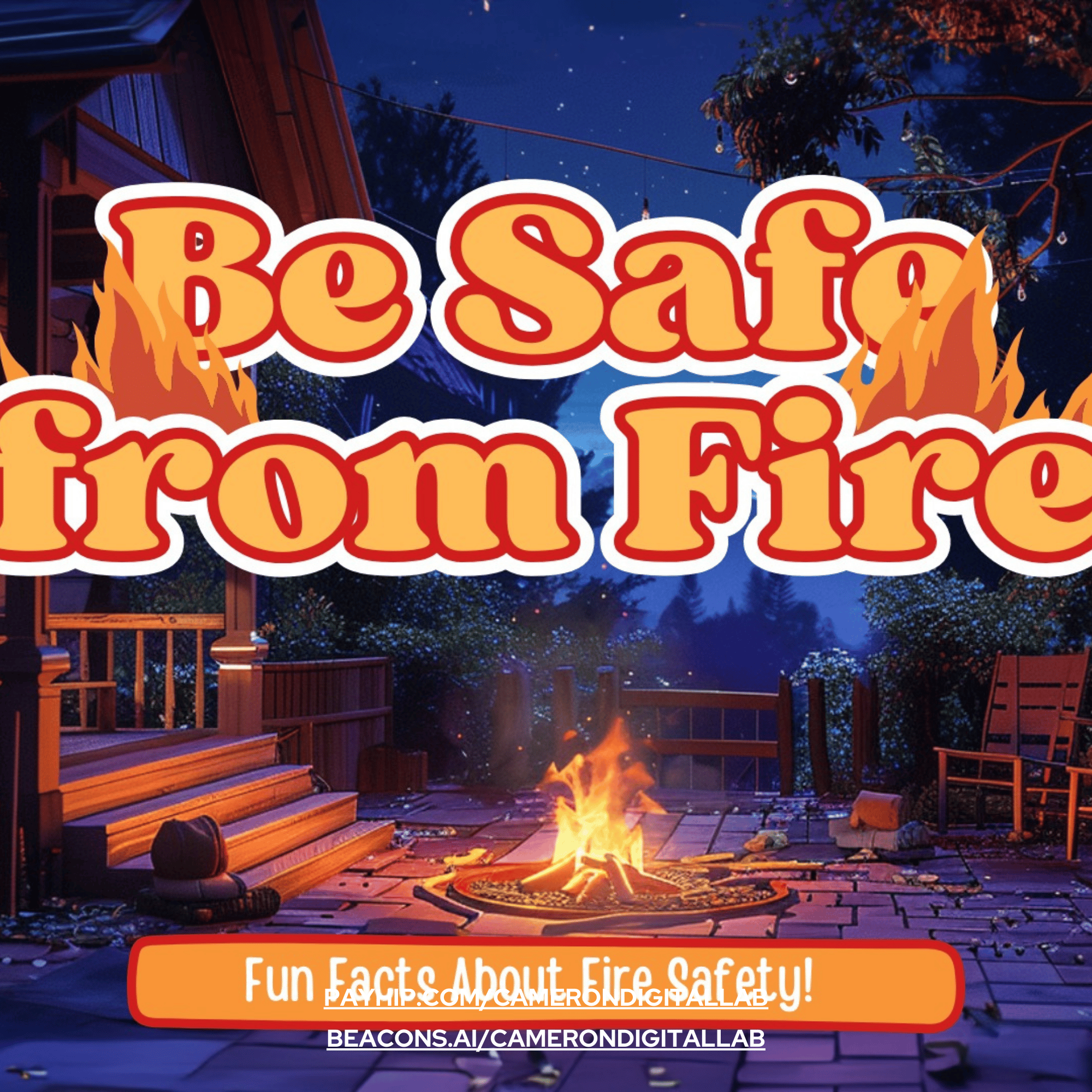 Be Safe from Fire - Fun Facts About Fire Safety - Payhip