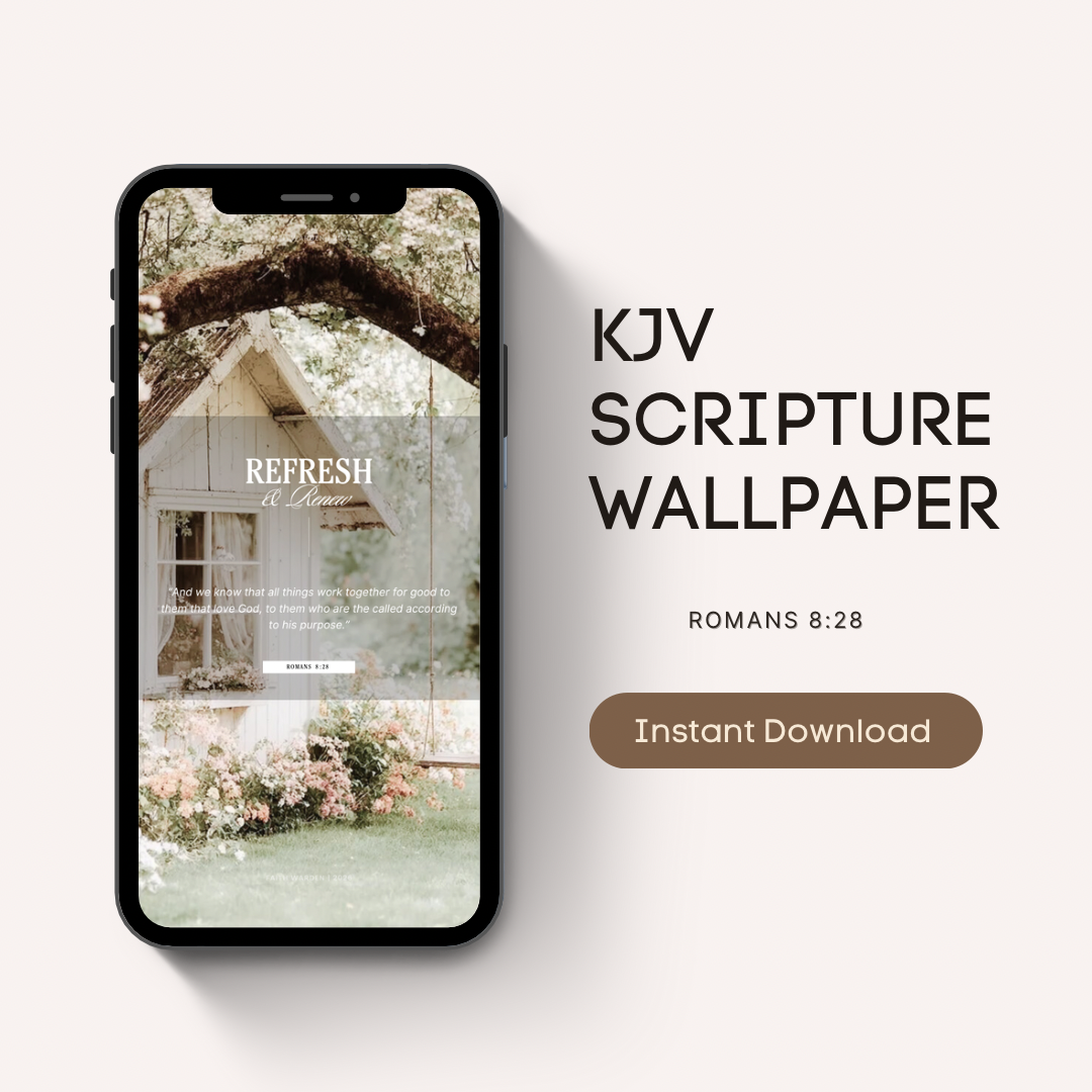 Refresh & Renew Scripture Wallpaper - Romans 8:28 - Payhip