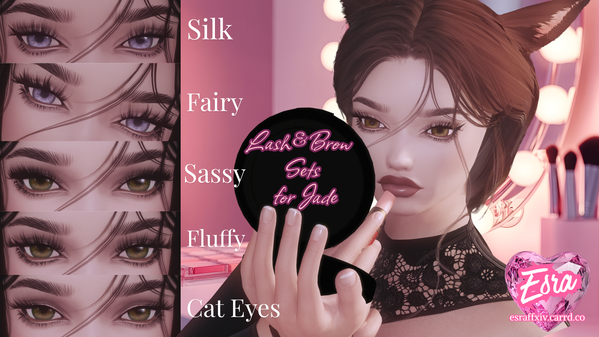 Lashes & Brow Set for Jade - Payhip
